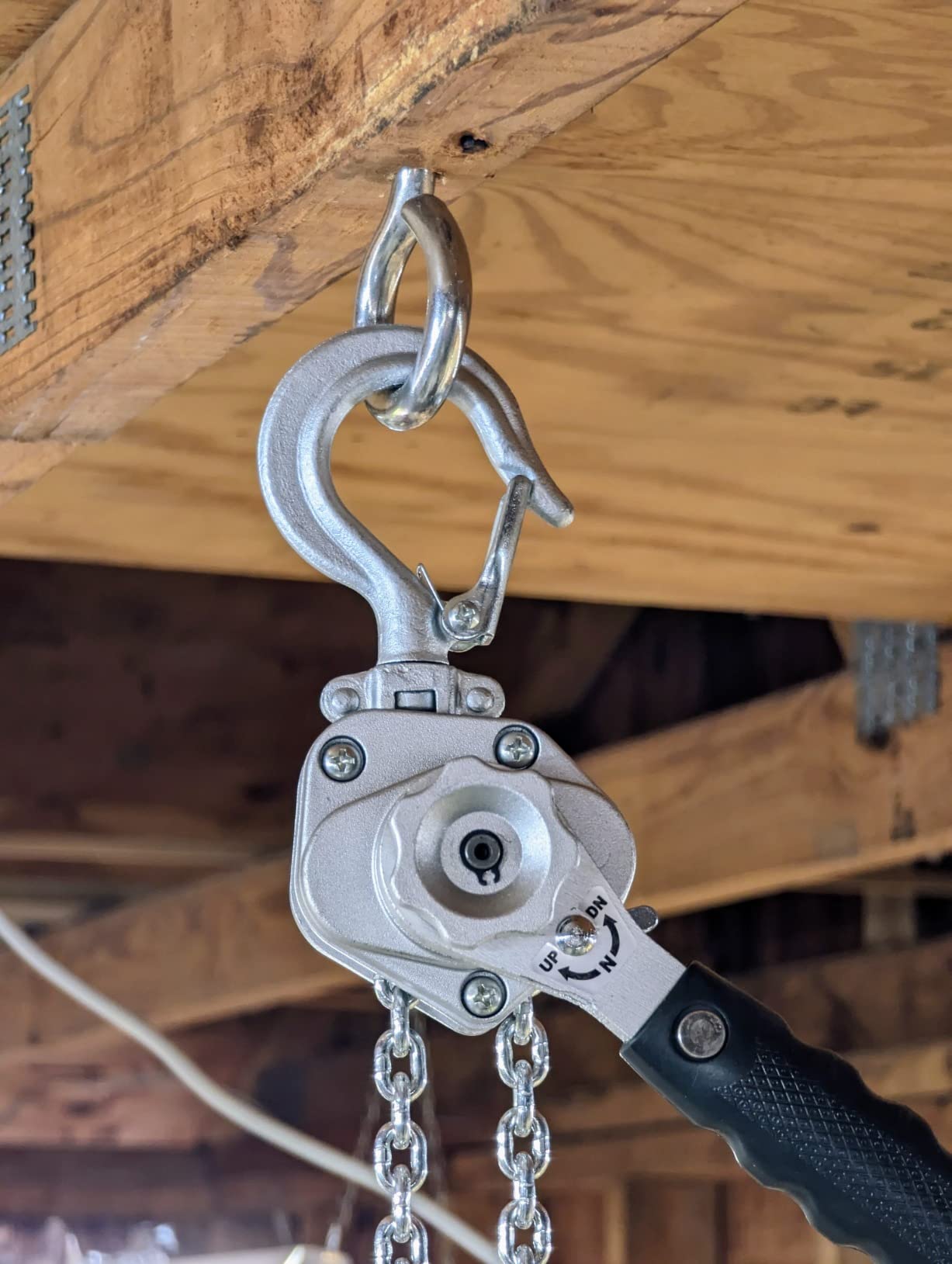 $11/mo - Finance Mini Lever Hoist 1/4 Ton, Chain Hoist Come Along 10FT ...