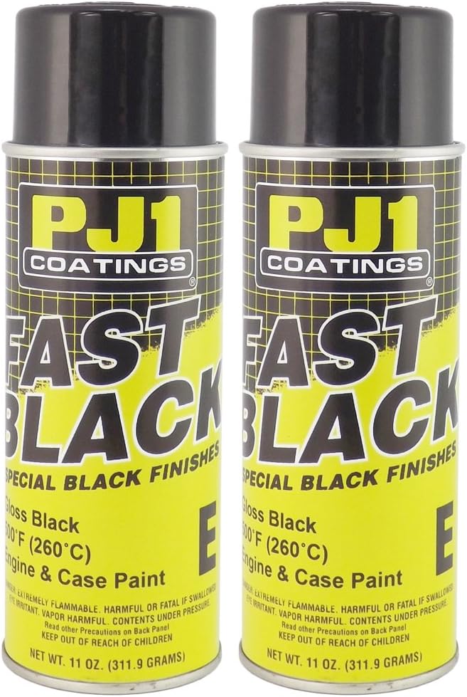 Amazon.com: PJ1 16-WKL-2PK Wrinkle Black Spray Paint, 22 oz, 2 Pack ...