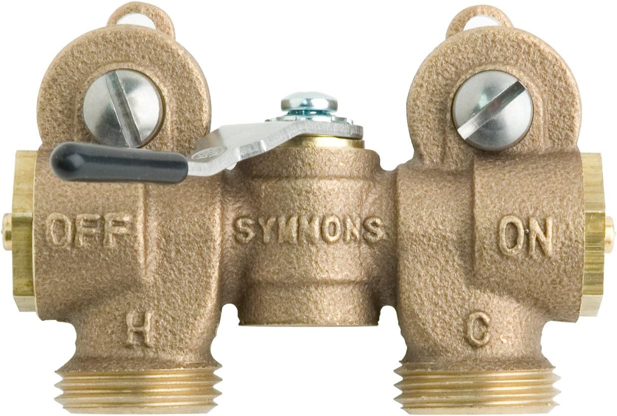 Symmons W-400 Laundry-Mate Washing Machine Valve - Pipe Fittings ...