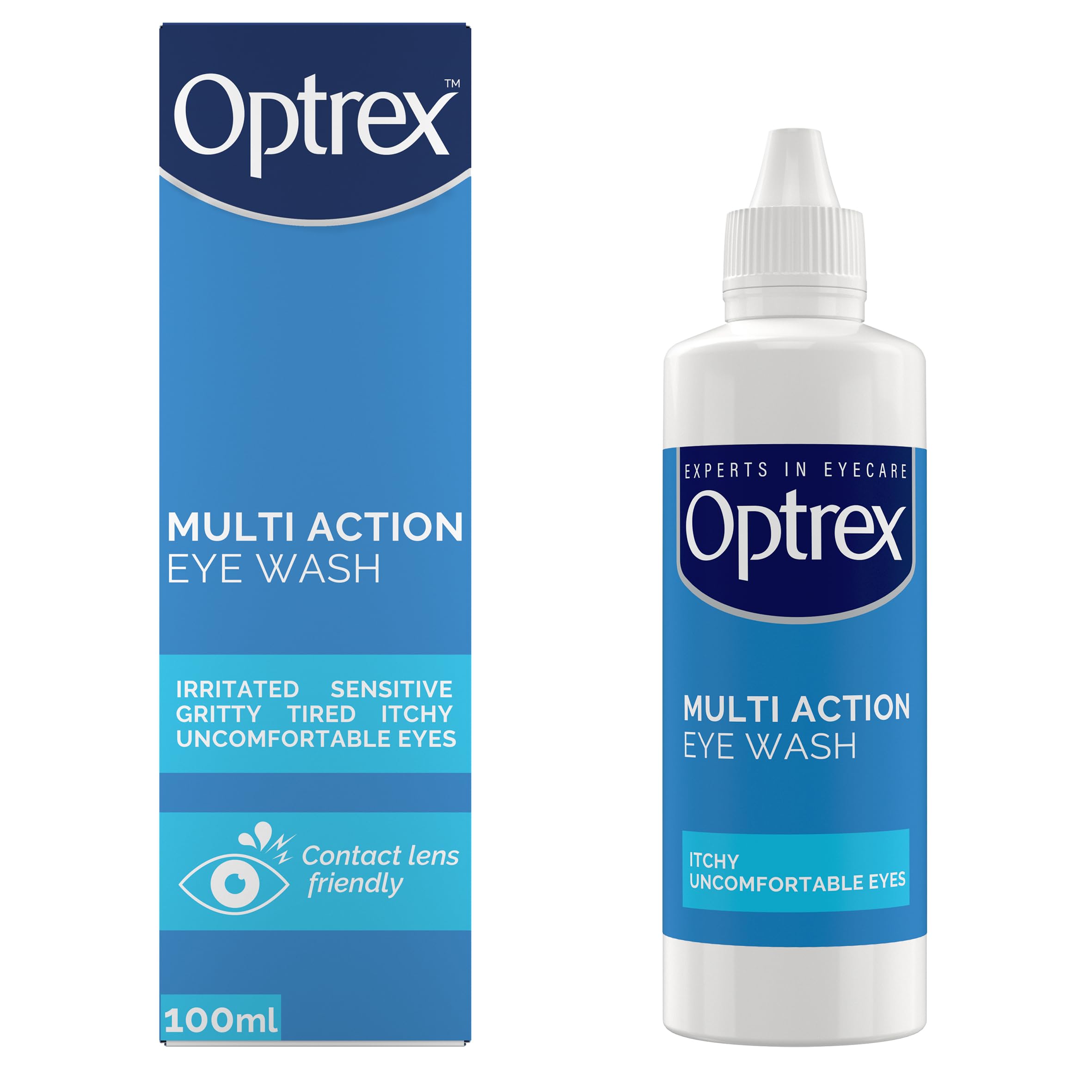 Optrex™ Multi Action Eye Wash, Irritated, Tired, Uncomfortable Eyes ...