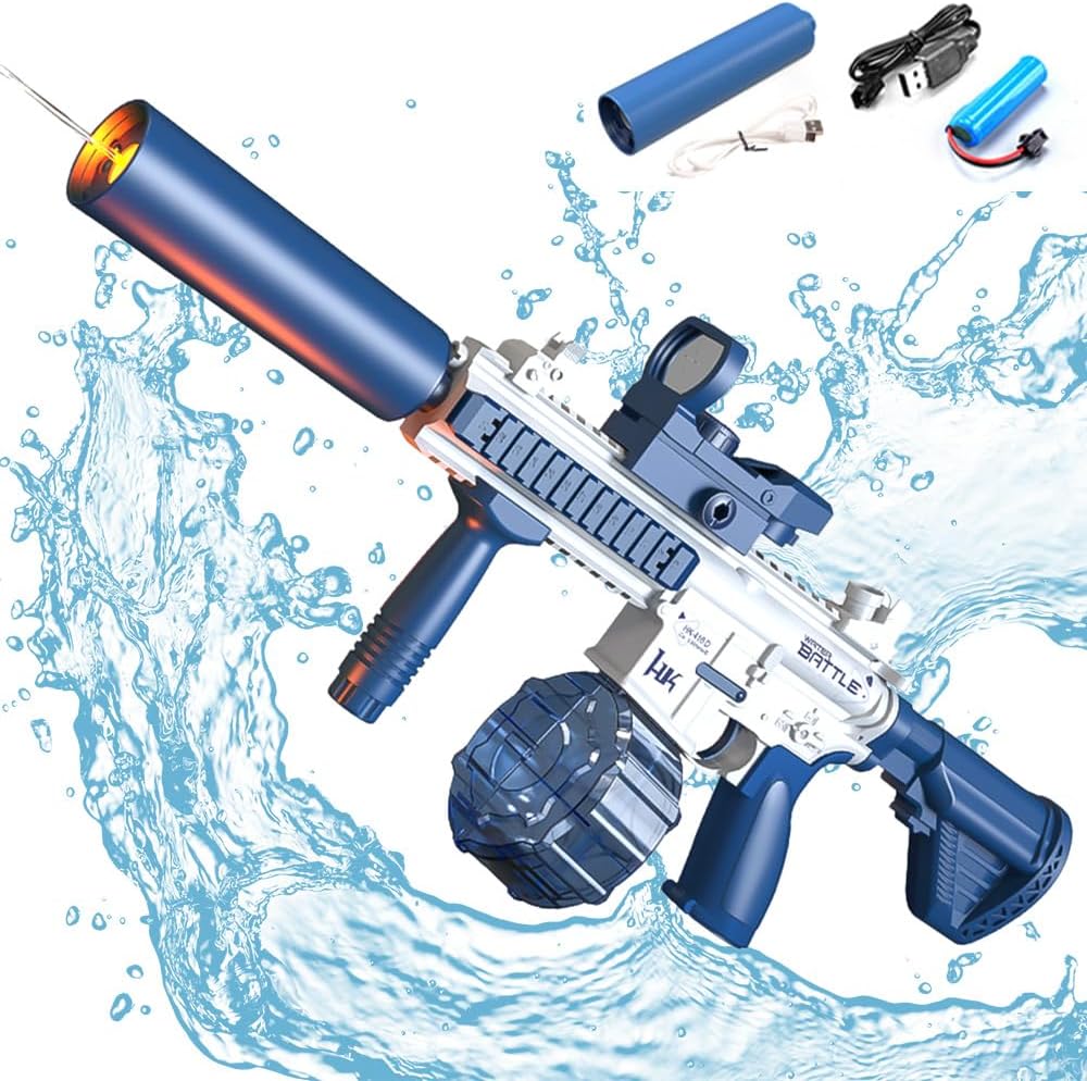 DAJILI Electric Water Gun, Electric Water Pistol for Adults Kids ...