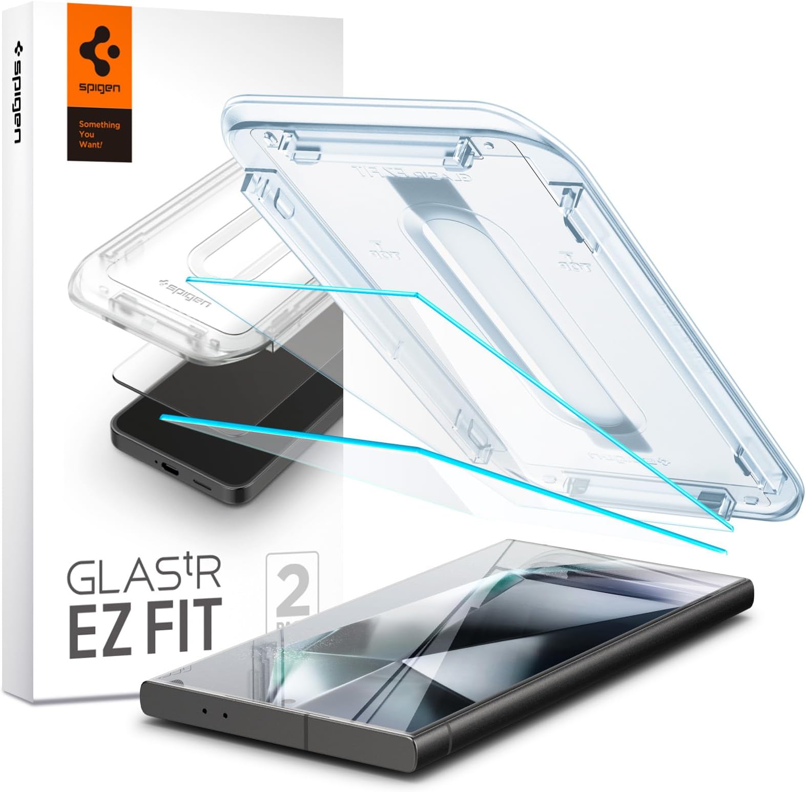 Tempered Glass Screen Protector Glastr Ez Fit Designed For Galaxy ...