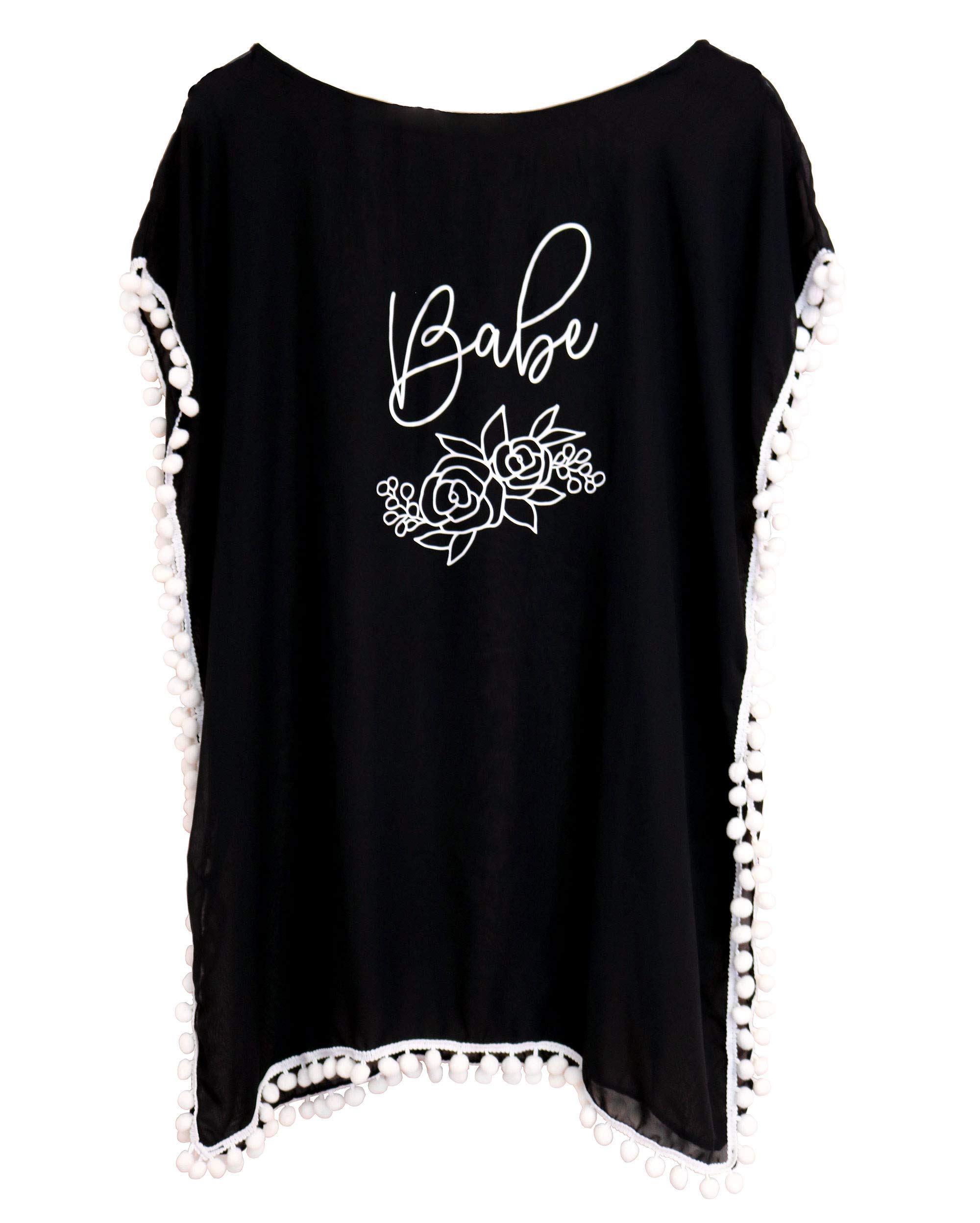 ModParty Women's Bridesmaid Swimsuit Cover Up Bachelorette Bathing Suit ...