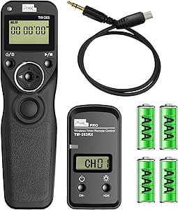 Amazon.com : Pixel Wireless Shutter Remote Release Control TW283 90 Compatible with Fujifilm ...