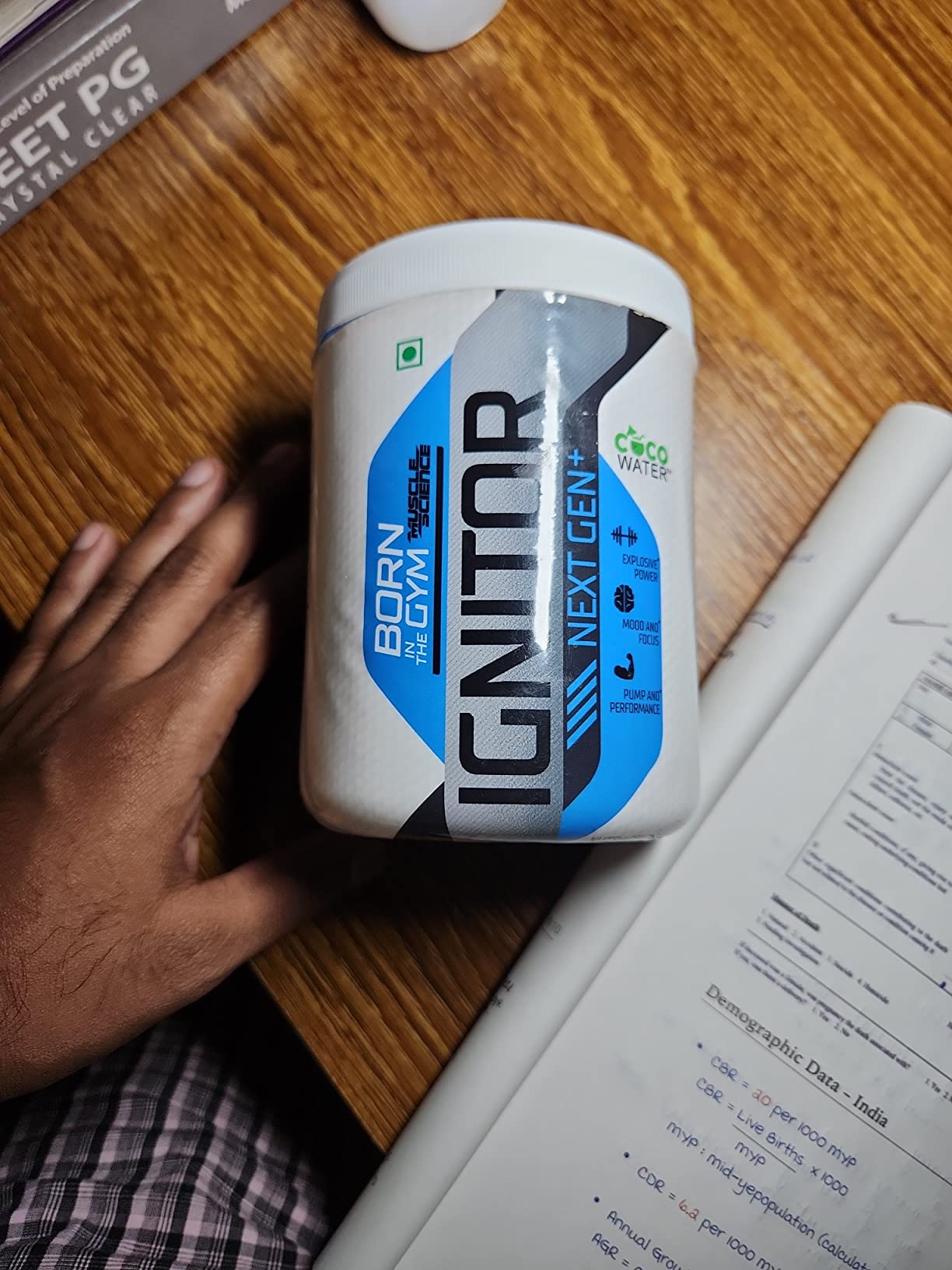 Muscle Science Ignitor Nextgen 25 Serv. Pre Workout, 3850 mg Beta ...