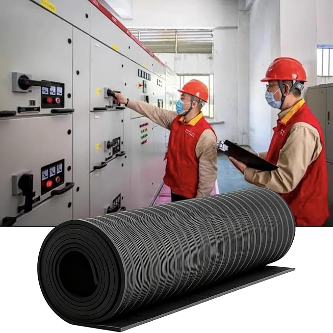 Amazon.com: Electrical Safety Mat Insulated, High Voltage Insulating ...