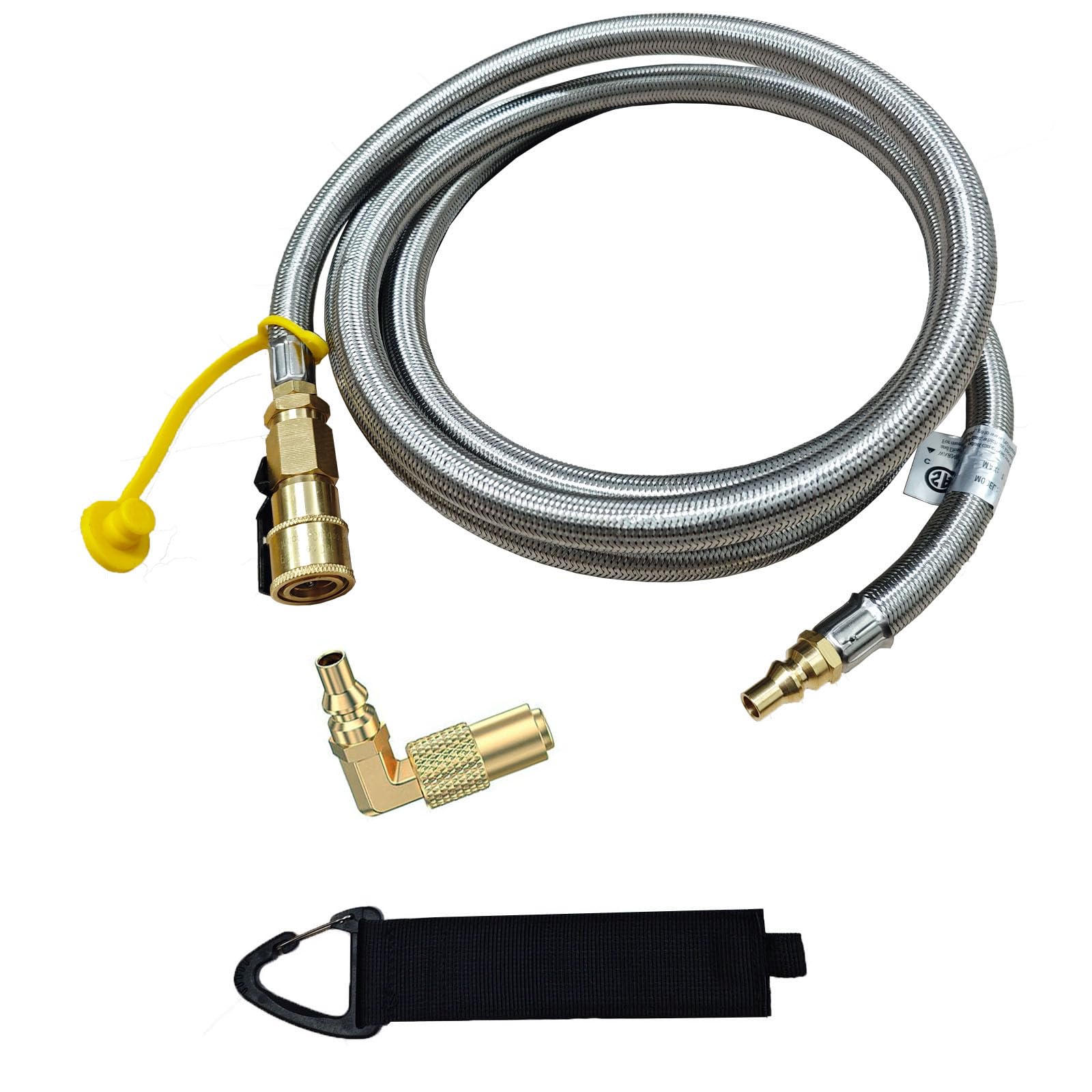 Amazon.com : 7FT LP Quick Connect Propane Hose for RV to Grill, 1/4 ...
