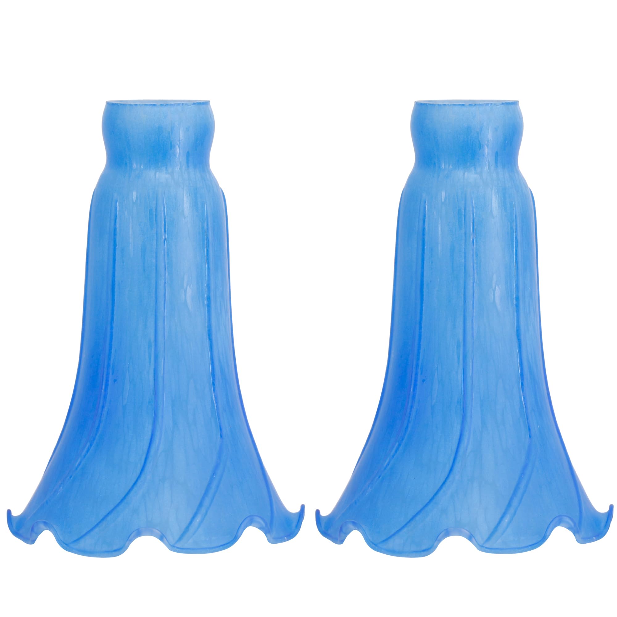 Tulip Lily Replacement Shades Lily Lampshade Only 2 Pack Orange Tulip