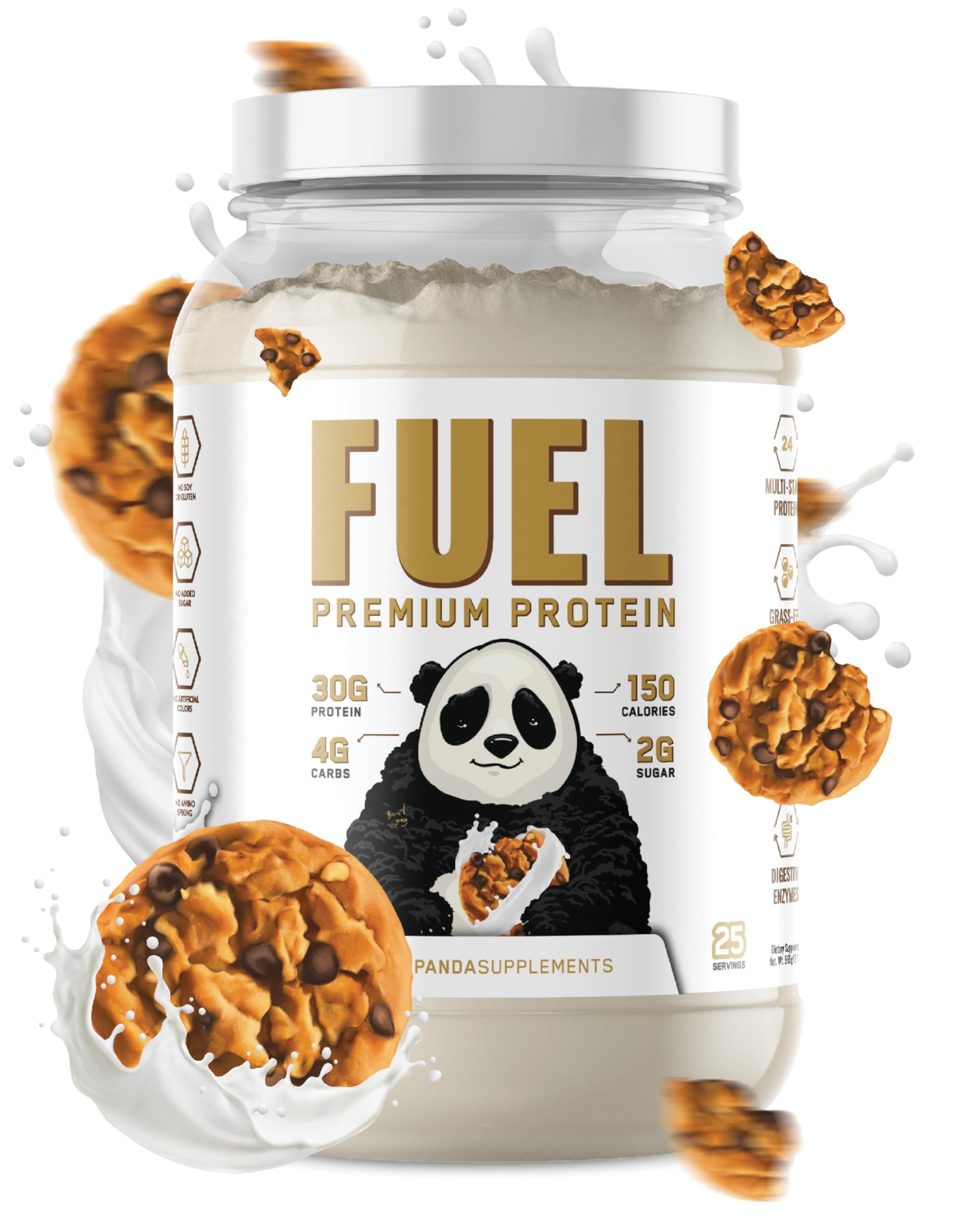 Amazon.com: Underground Bio Labs Panda Fuel Premium Protein Non-GMO ...
