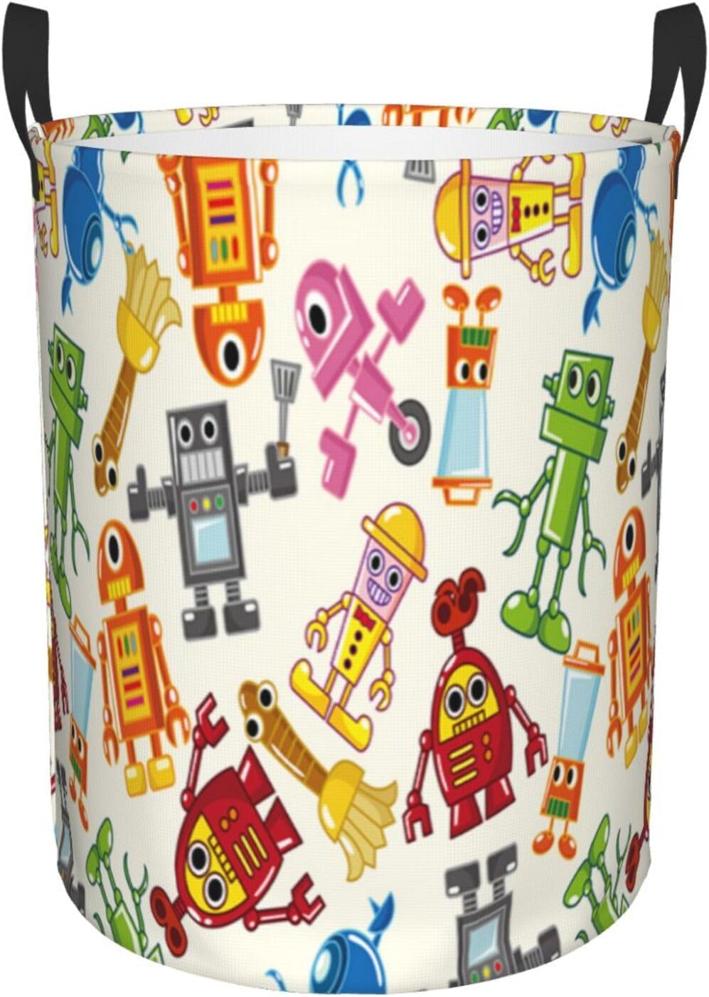 Amazon.com: Colorful Cartoon Robots Style Theme Futuristic Science Toys ...