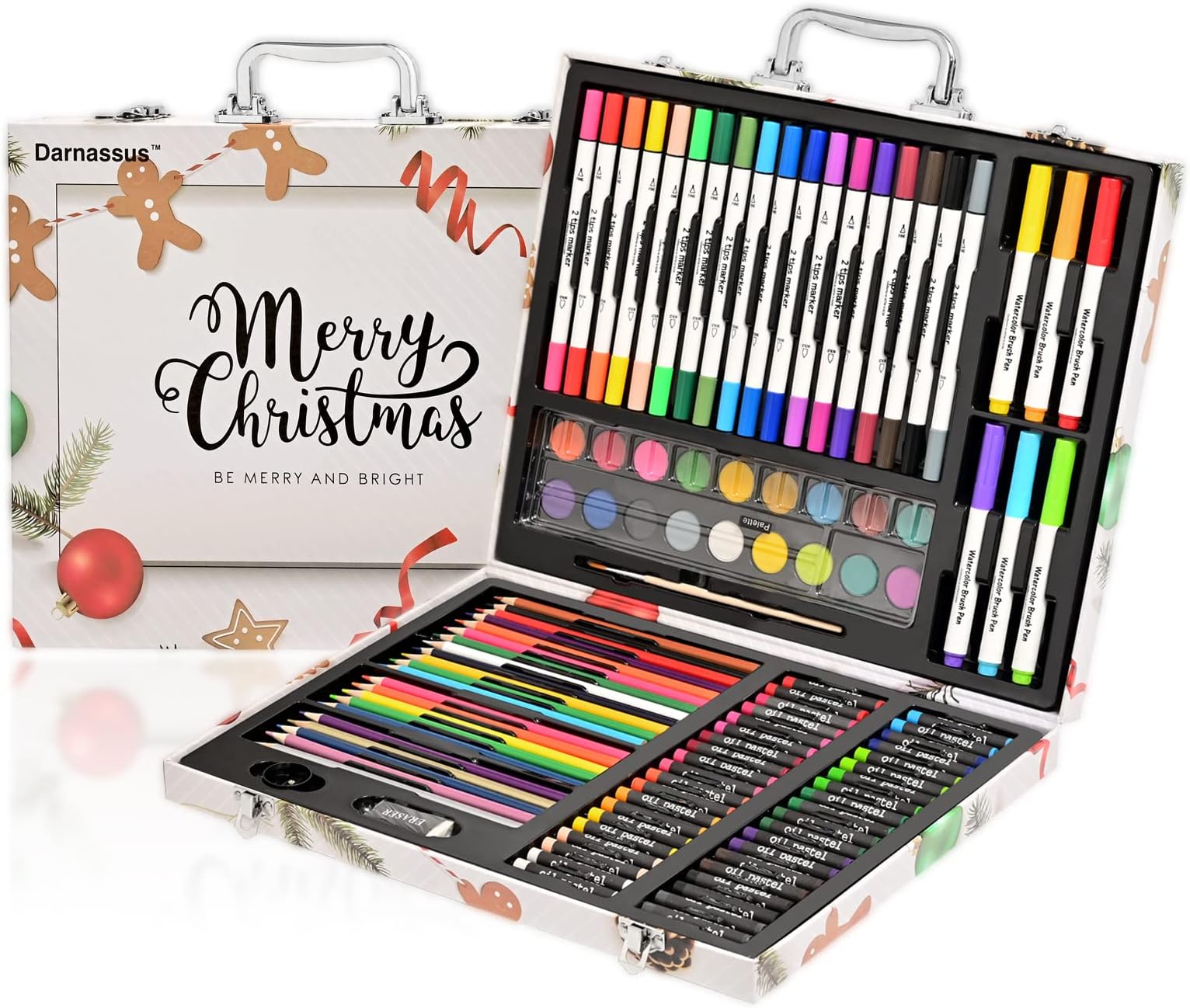 Amazon.com: Crayola Inspiration Art Case Coloring Set - Rainbow (140ct ...