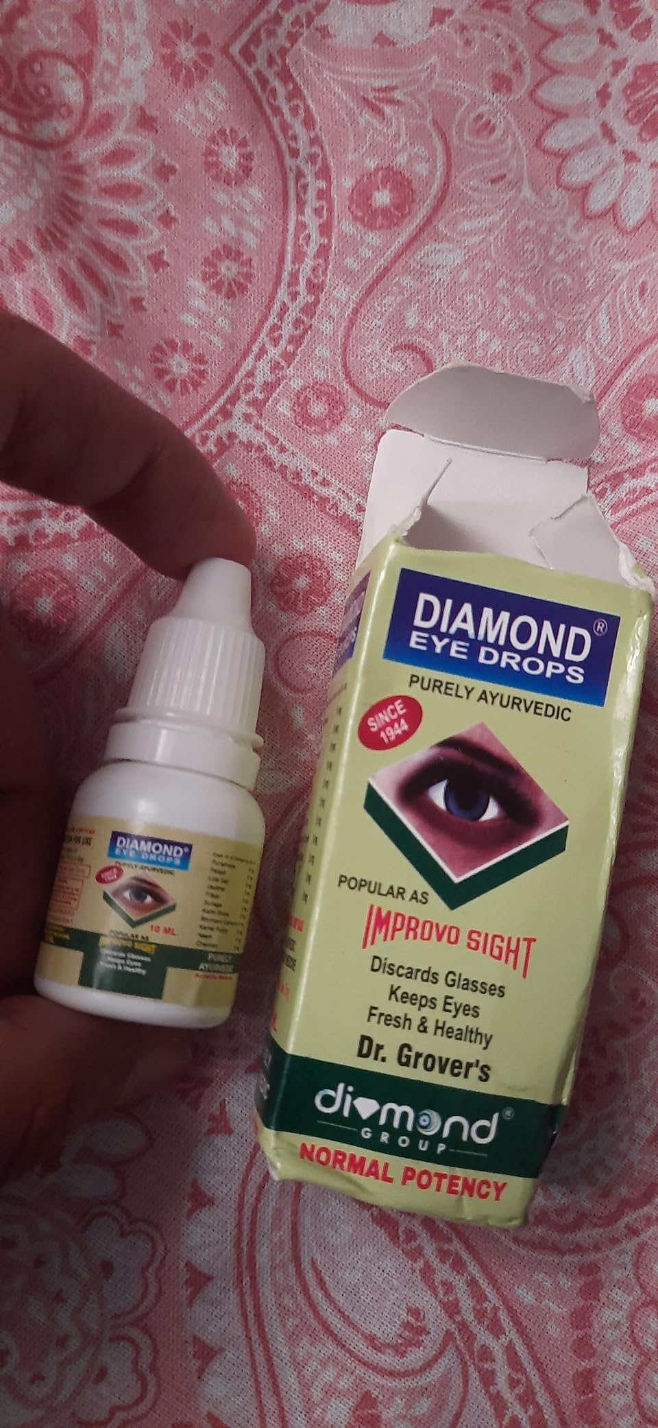 Buy DIAMOND EYE DROPS : PACK OF 12 X 10 ML Online at Low Prices in ...