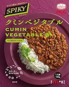 Amazon.co.jp: MCC SPIKY クミンベジタブル(カレー) 180g×5個 : 食品・飲料・お酒