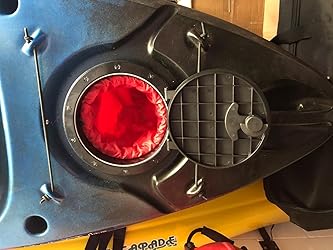 Amazon.com: Anndason 8'' Black Deck Plate Kit Deck Hatch with Storage ...