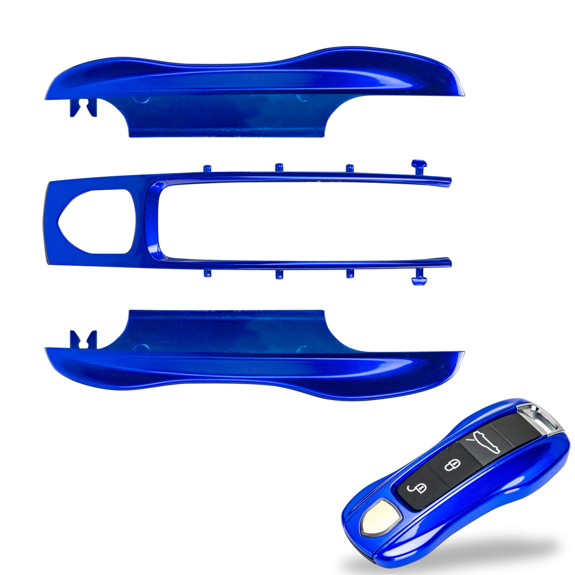 Amazon.com: Shopauto Painted Key Fob Shell Cover Replacement Compatible ...