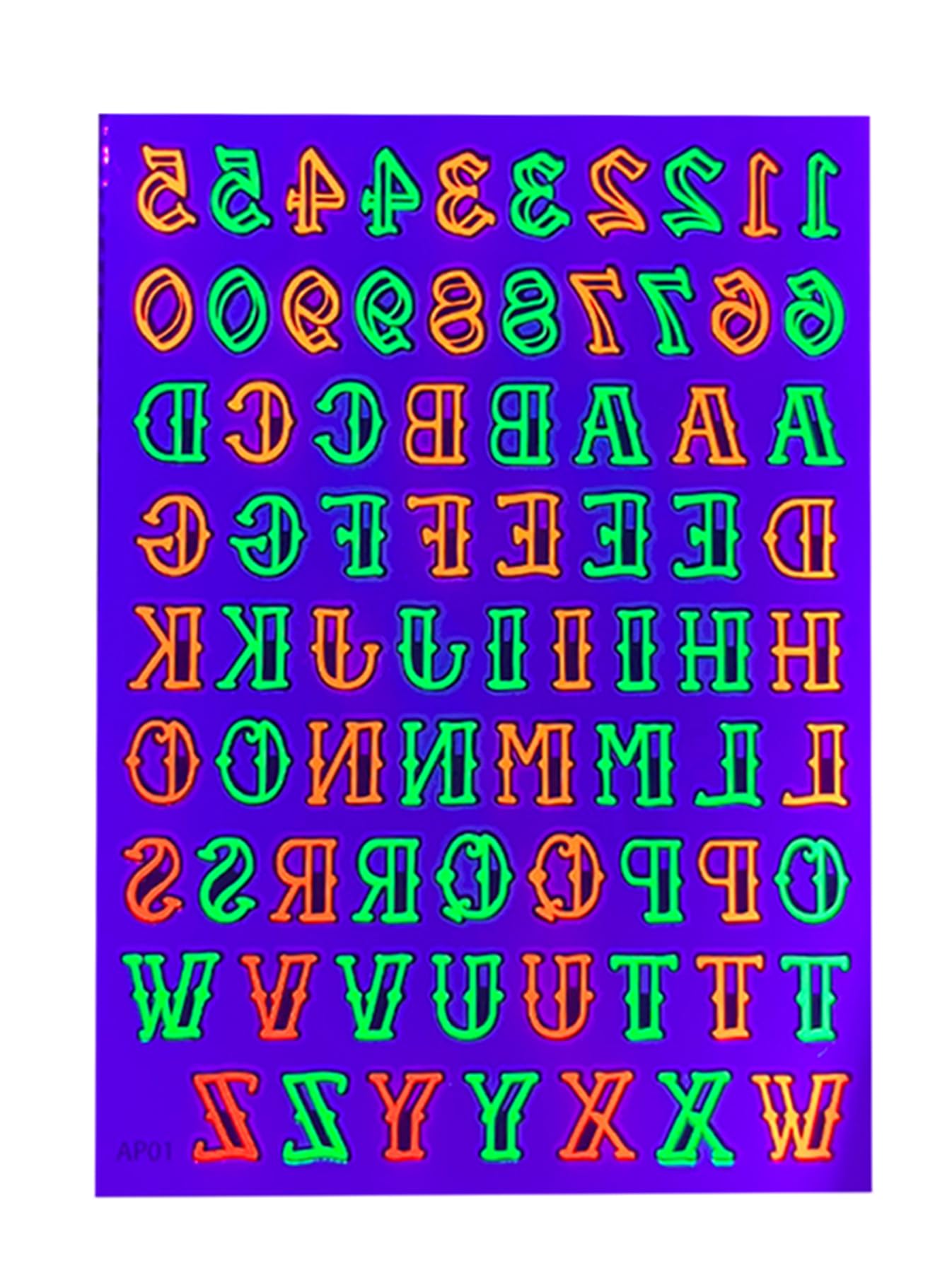 Amazon.com : Temporary Tattoos- Alphabet letter tattoos : Beauty ...