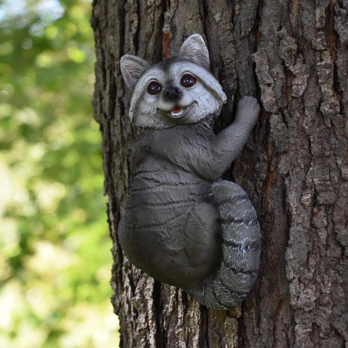 Amazon.com: A.F.N.A.L Raccoons Outdoor Statue Garden Decoration Gift ...