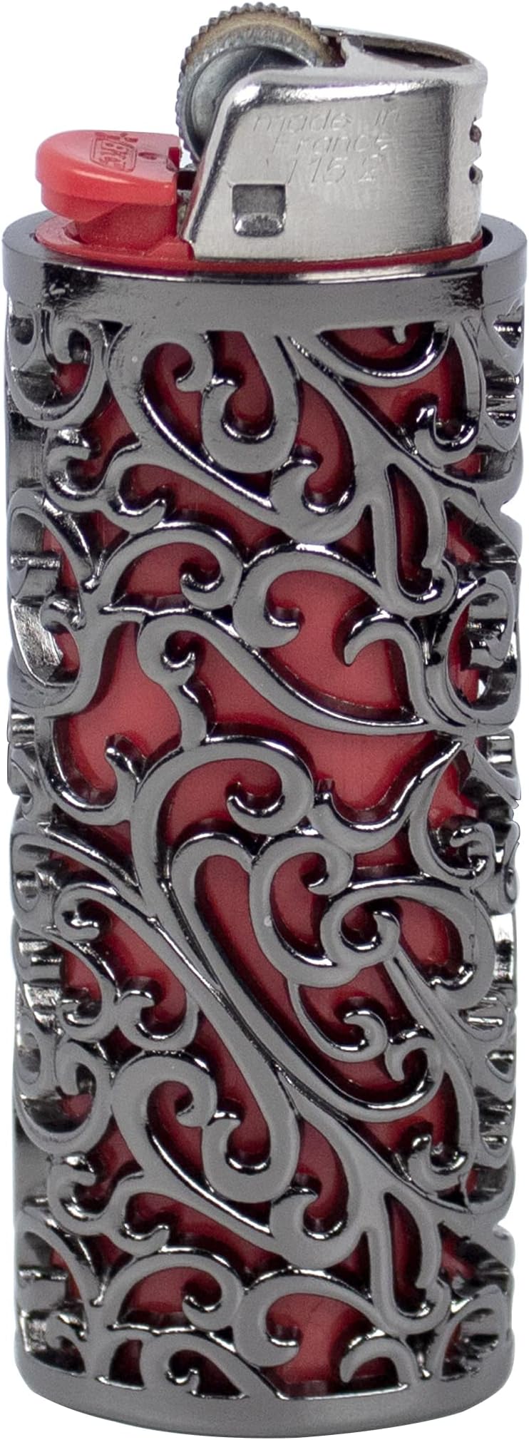 Amazon.com: HUMWE Vintage Metal Lighter Case Sleeve Cover Holder with ...