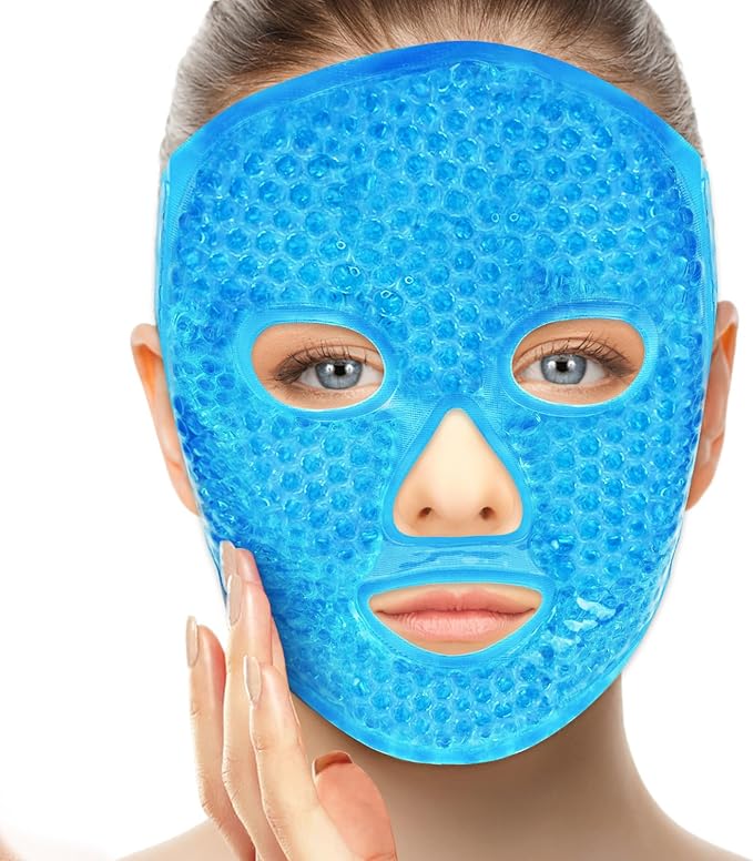 Amazon.com: candyfouse Ice Pack Cold Face, Eye Masks Reduce Face Puff ...