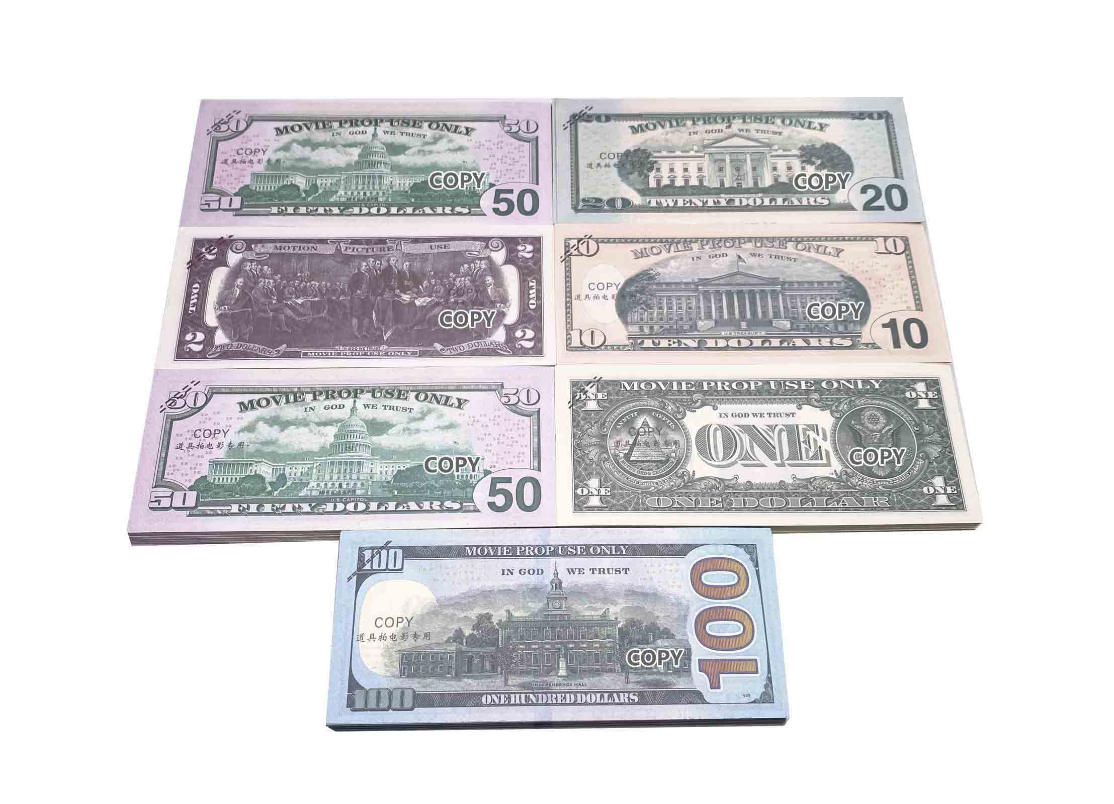 Buy A Stack of Copy Movie Prop 140 PCS Each for Video, Kids Learning ...