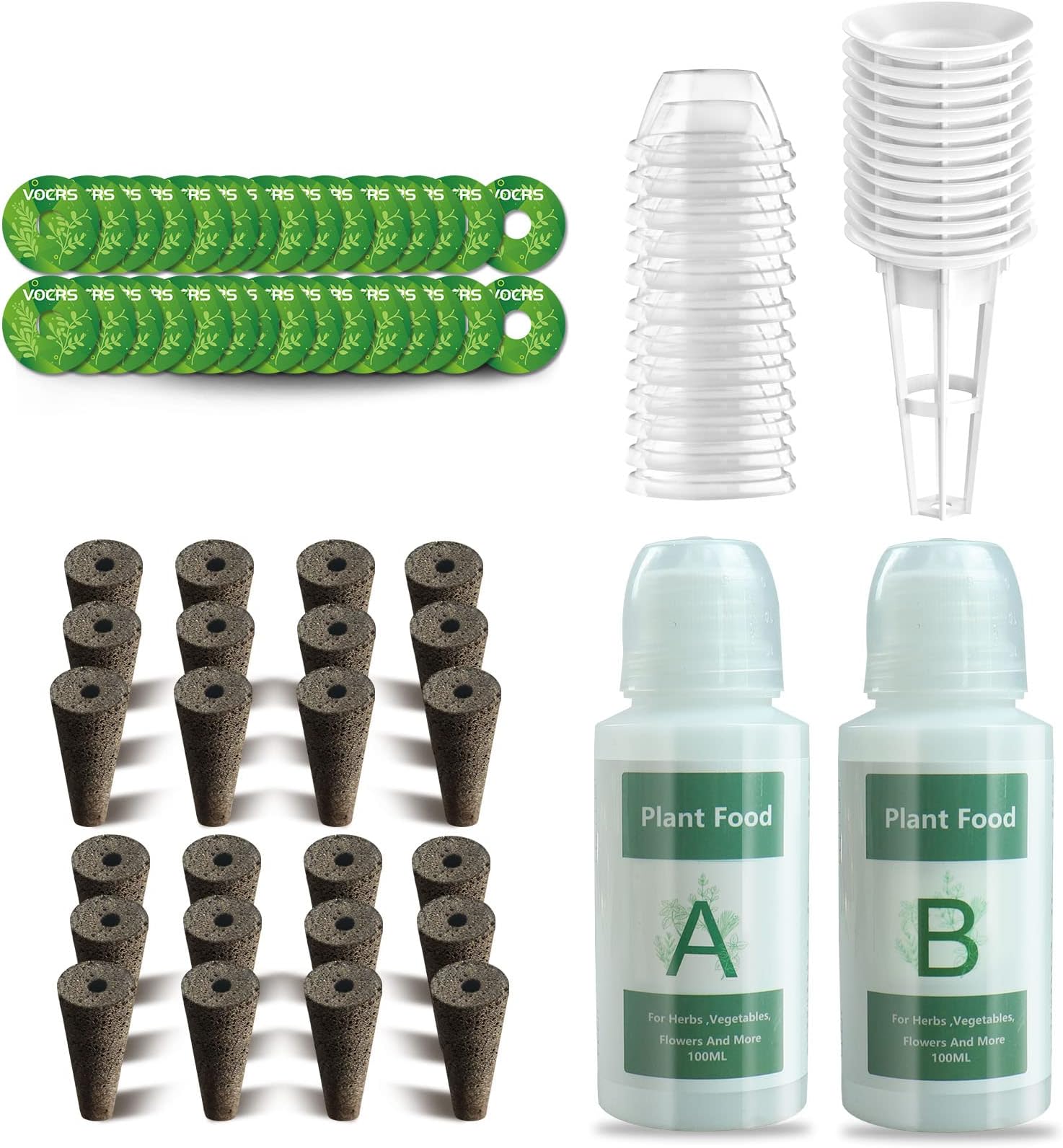 Amazon.com : Seed Pods for Hydroponics Growing System - (No Seeds ...