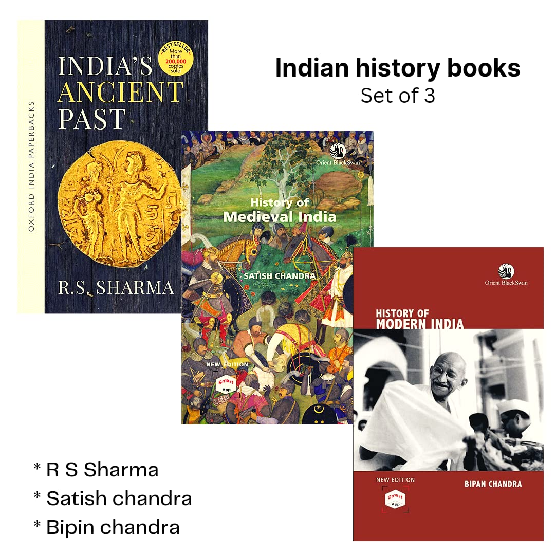 Buy Indian history books [ India's ancient past + History of medieval ...