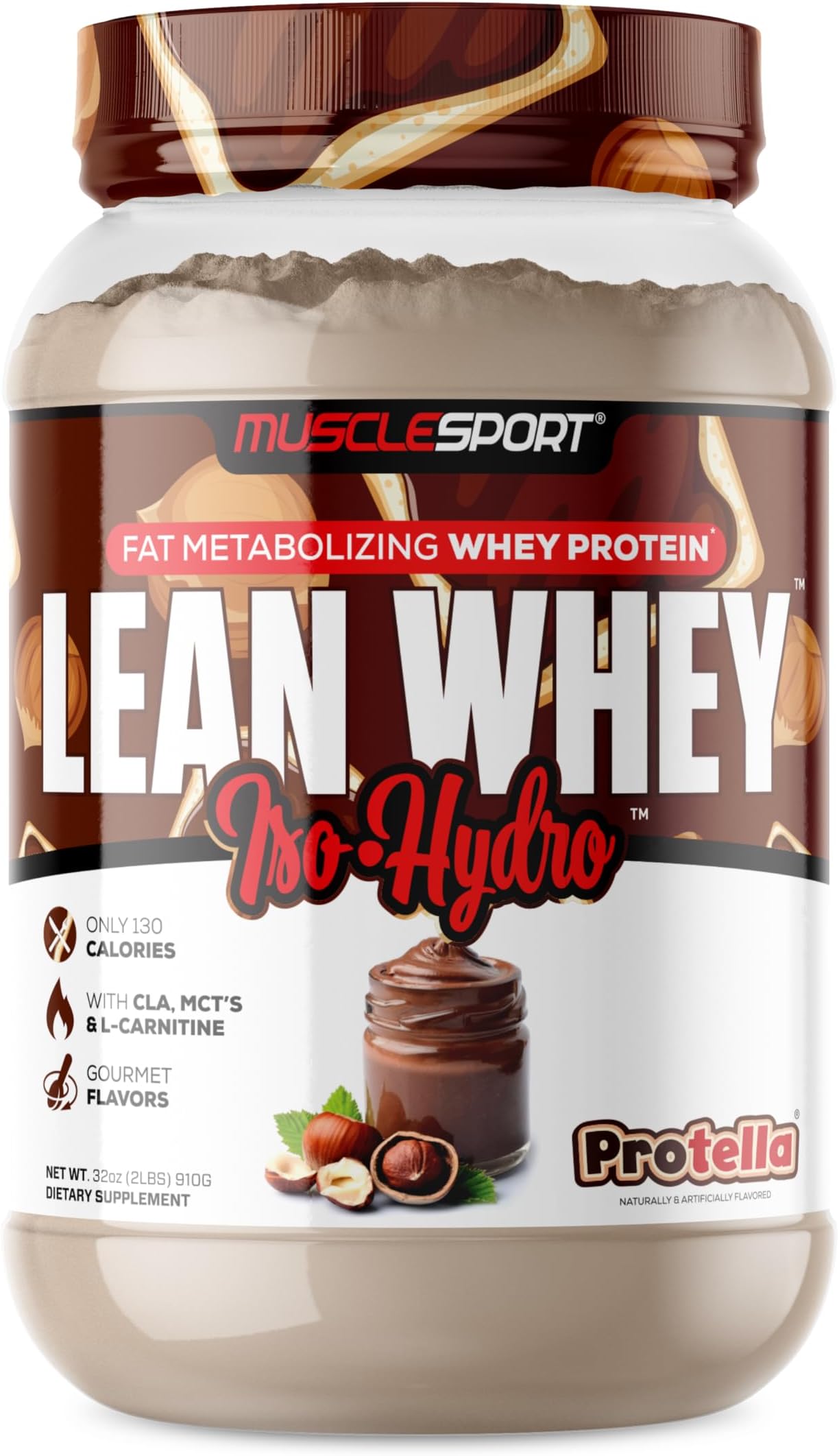 Amazon.com: Musclesport Lean Whey Revolution™ Protein Powder - Whey ...