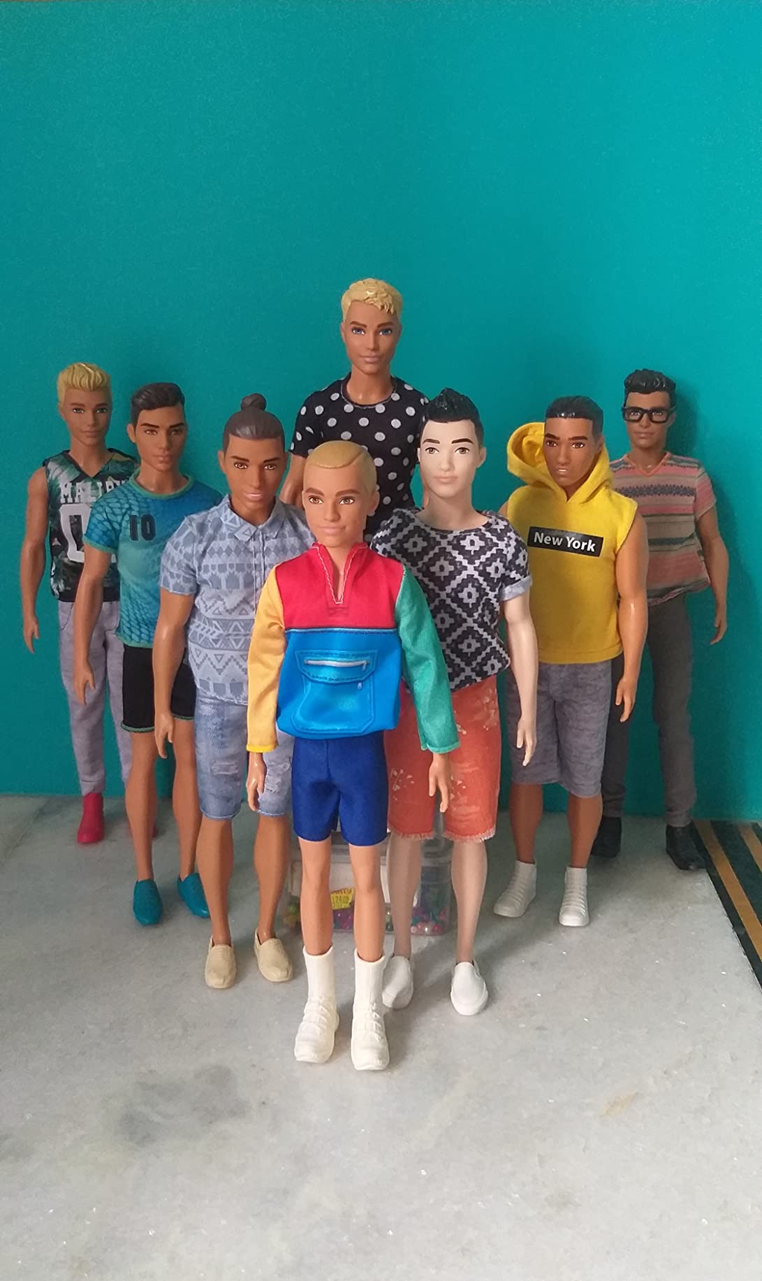 Barbie Ken Fashionistas Doll (1) : Amazon.in: Toys & Games