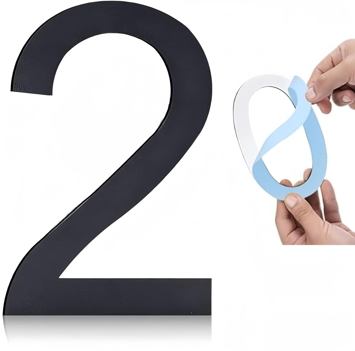 Amazon.com: Self-adhesive 5 Inch House Numbers, Acrylic House Number ...