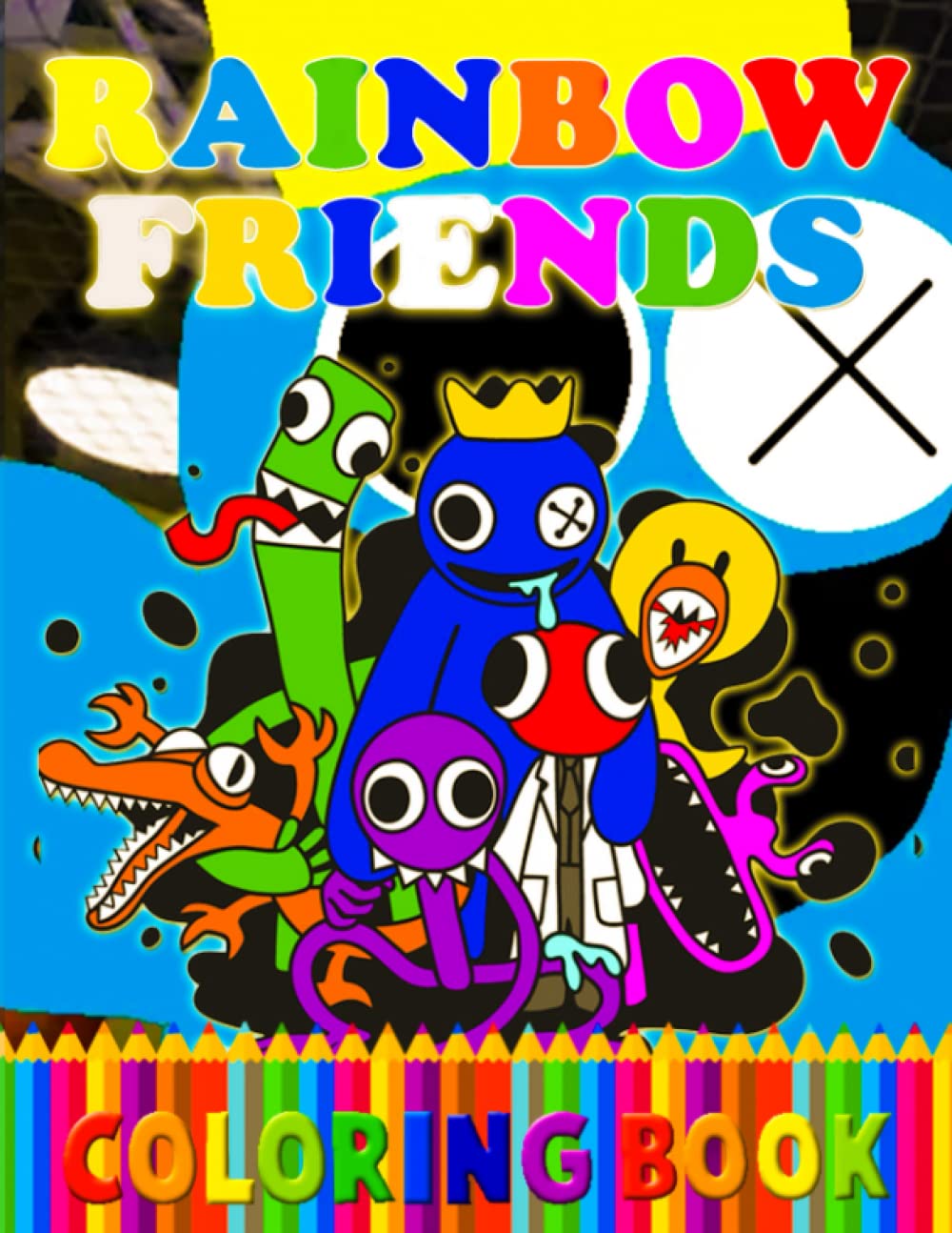 R A I N B O W F R I E N D S Coloring Book: 80+ Gorgeous Designs for ...