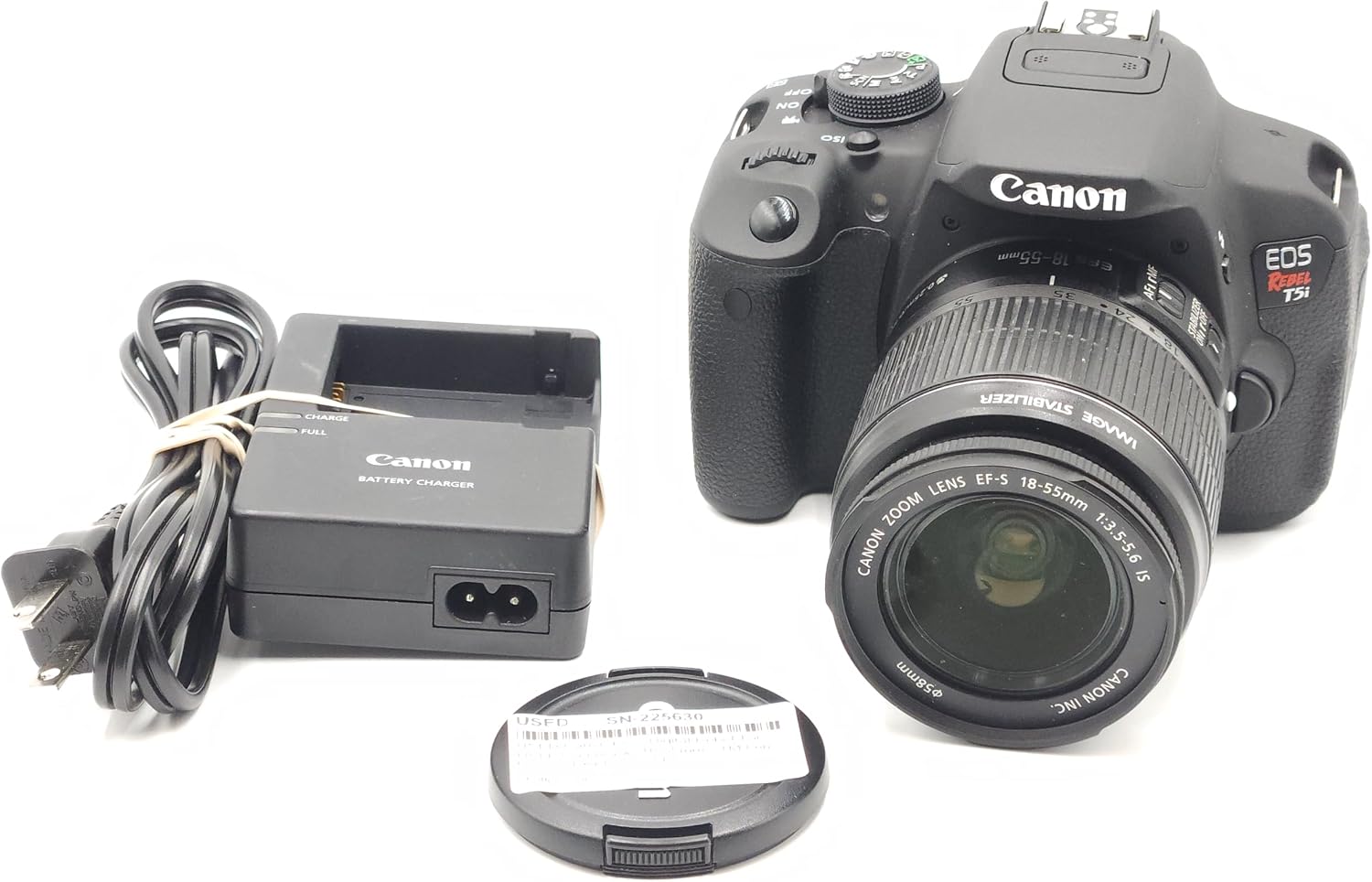 Amazon.com : Canon EOS Rebel T5i 18.0 MP CMOS Digital SLR with 18-55mm ...