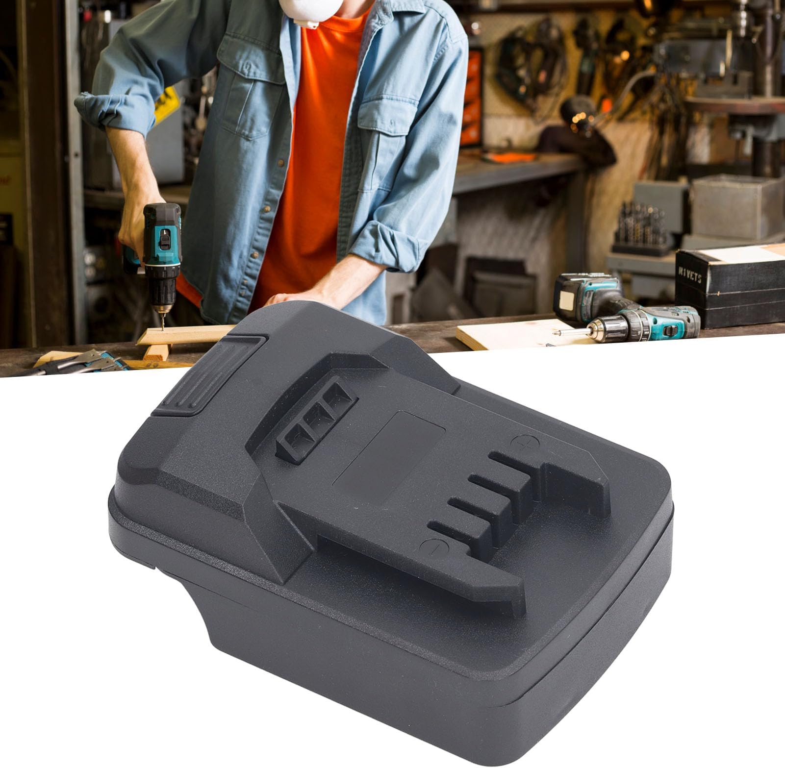 Lithium Battery Adapter, Battery Adapter for 18V 20V, Highly Compatible ...