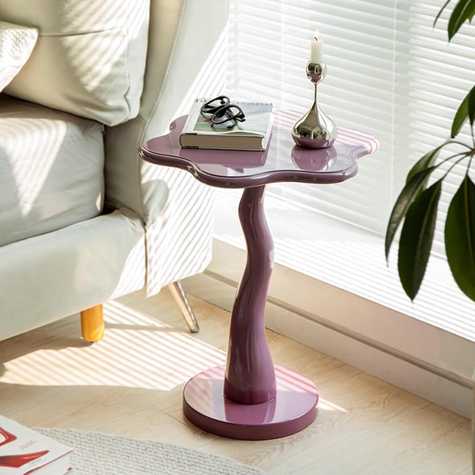 Purple End Tables