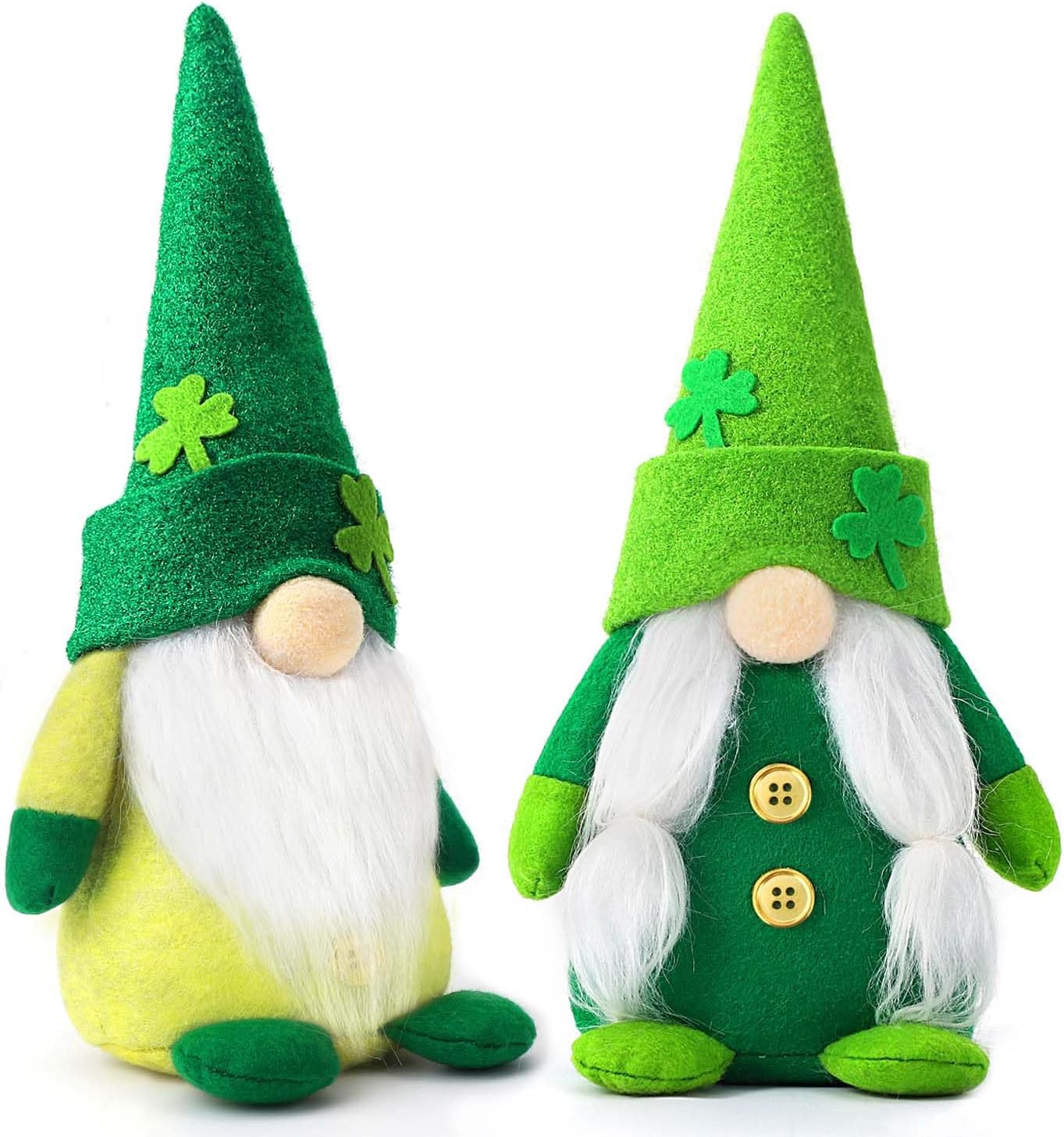 Amazon.com: 4 Pack St.Patrick's Day Gnomes Saint Patricks Day ...