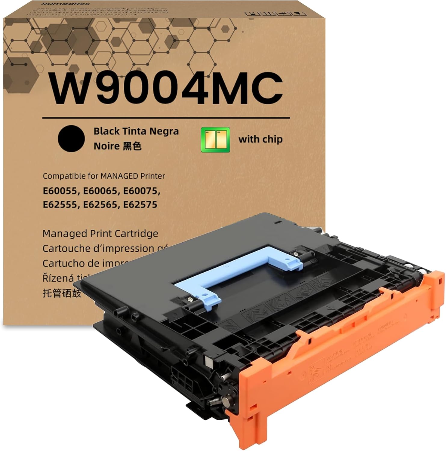 Amazon.com: W9004MC Toner Cartridge [with Chip] W9004 Black Replacement ...