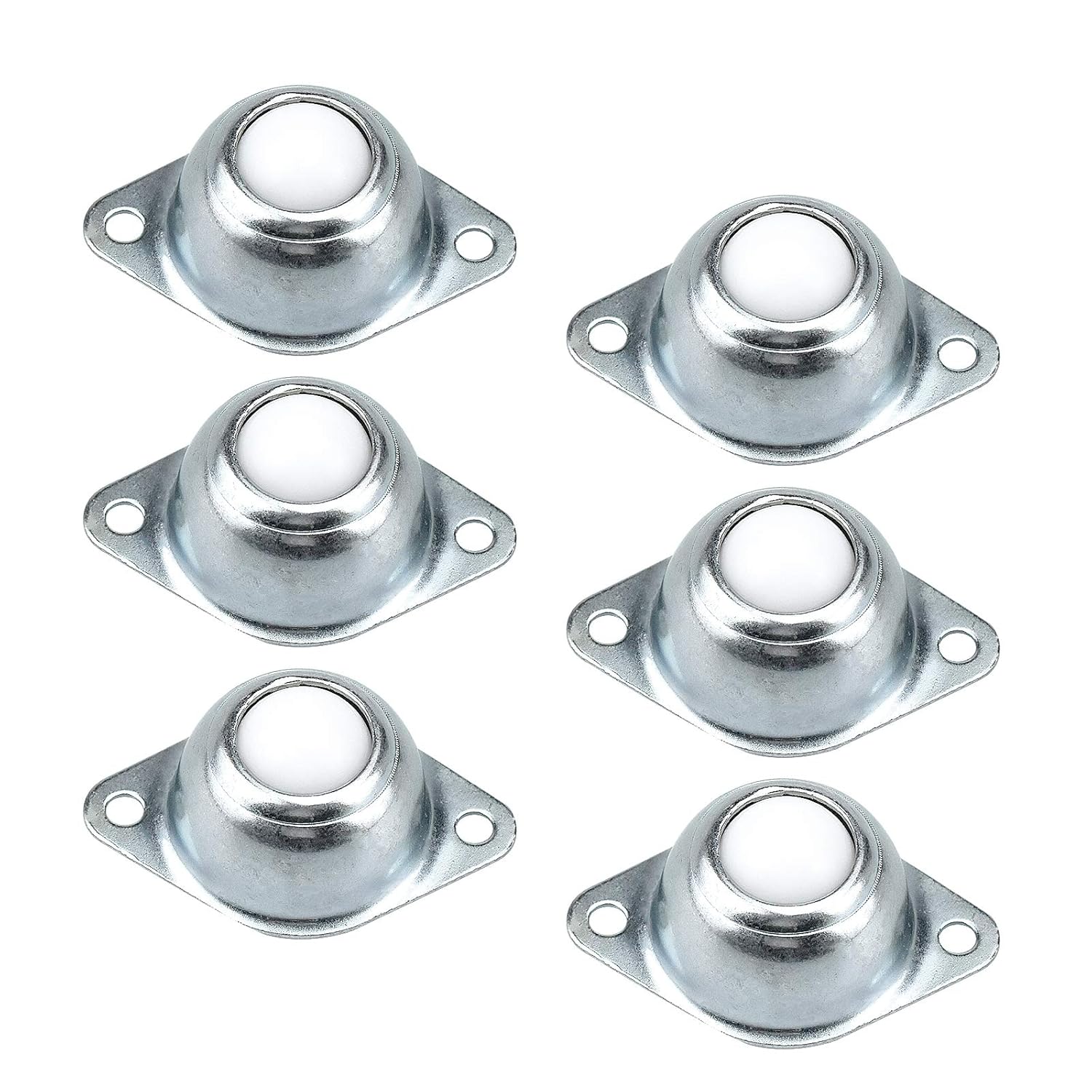 WEKON 6pcs Roulettes Transfert à Rouleaux, Roulettes à Billes de ...