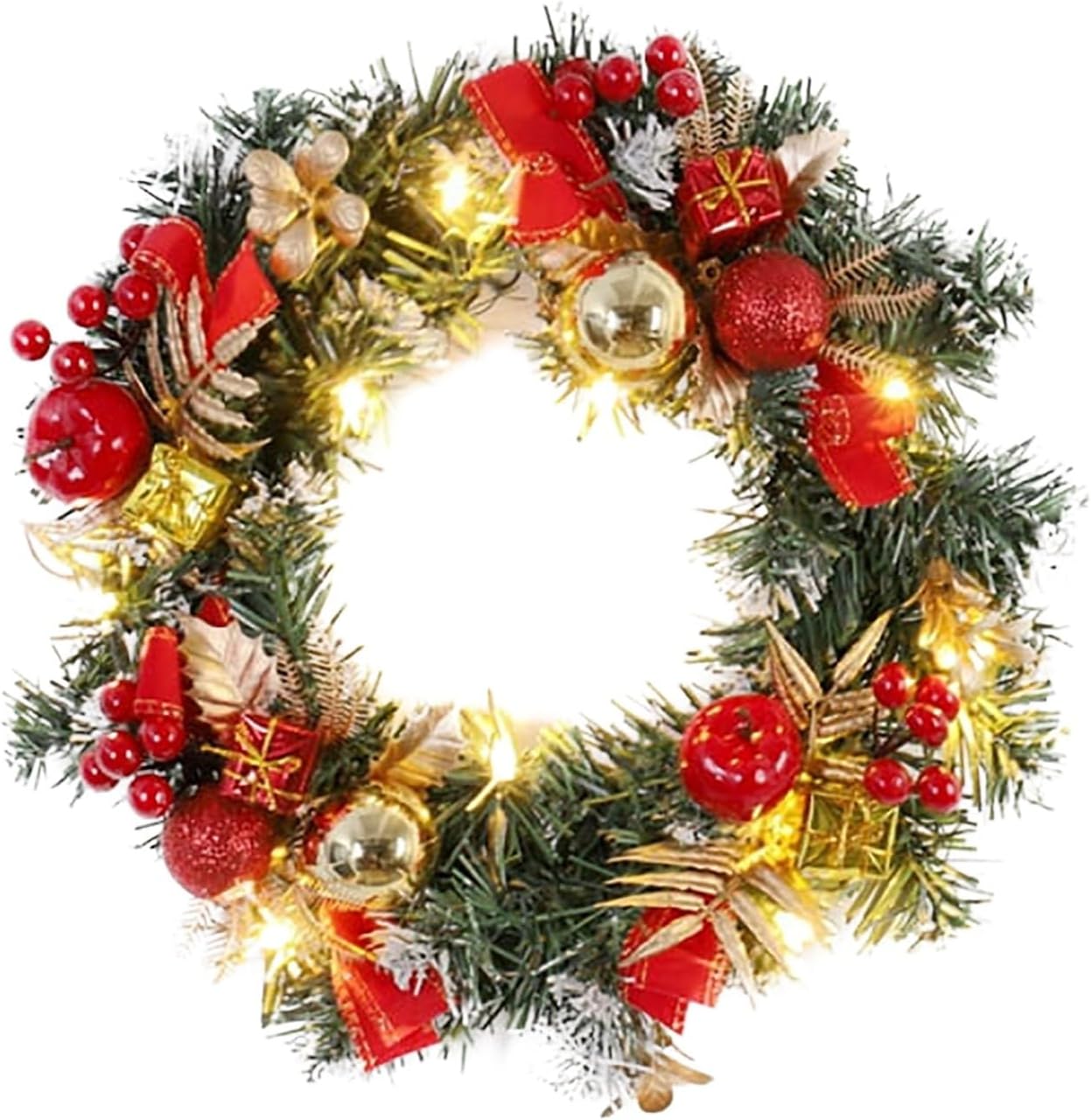 Generisch Türkranz Weihnachten - Adventskranz mit Pinienzapfen Und ...