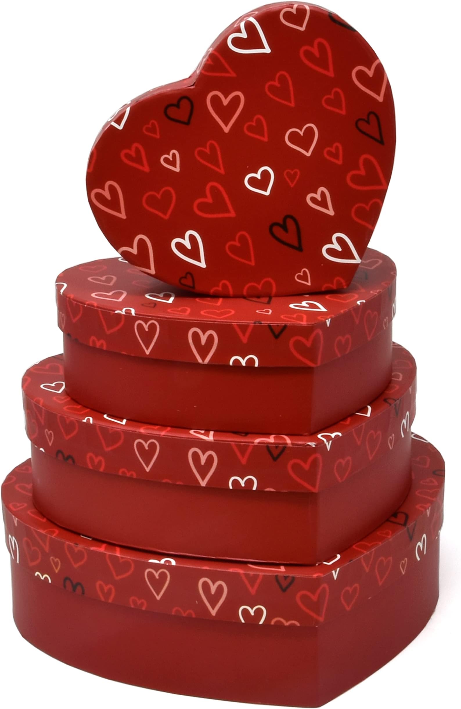 Amazon.com: Geyoga 8 Pcs Valentine's Day Heart Shaped Gift Boxes for ...