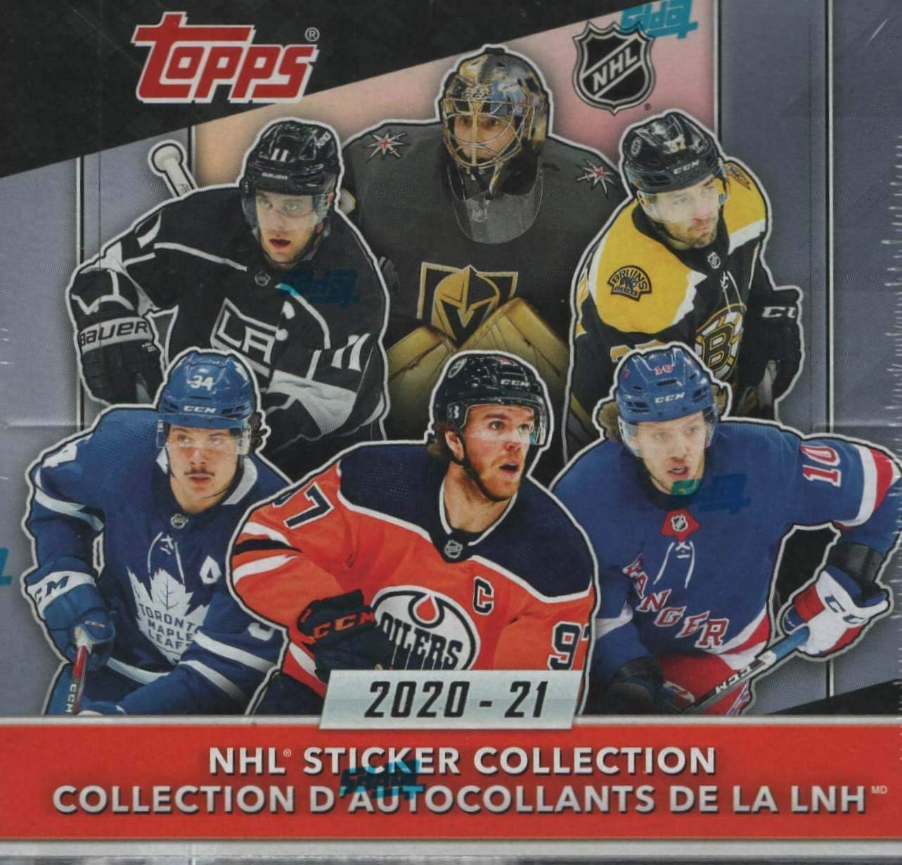 Amazon.com: Topps 2020-21 NHL Sticker Collection Box : Sports & Outdoors