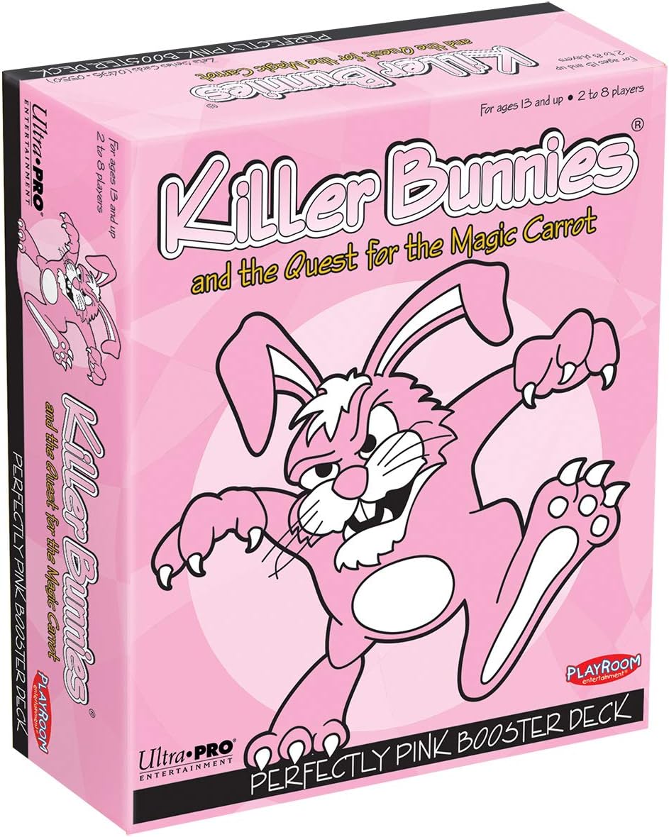 Amazon.com: Playroom Entertainment Killer Bunnies Pink Booster : Toys ...