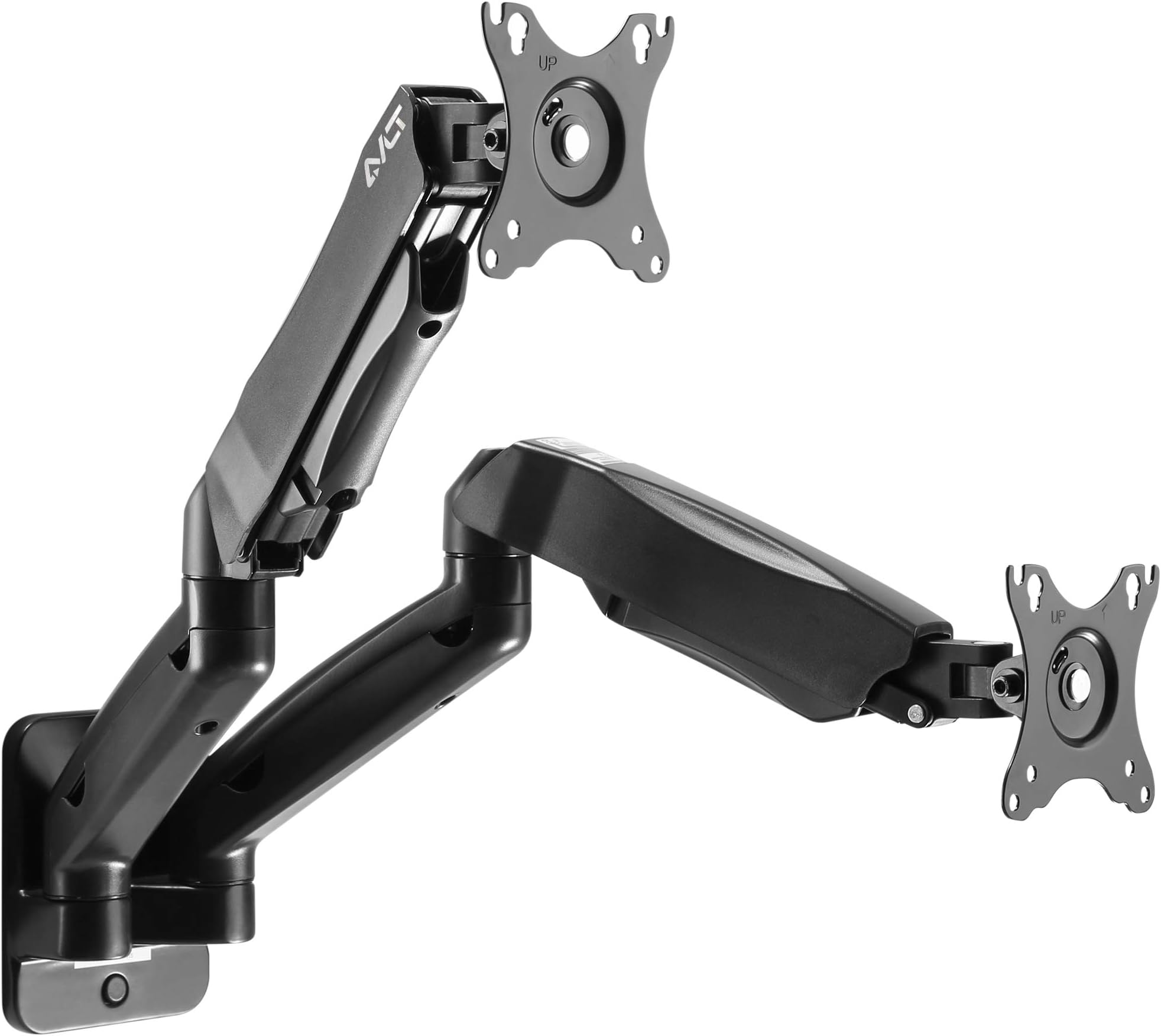 Amazon.com: AVLT Dual 17"-32" Monitor Wall Mount fits Two 19.8 lbs Flat ...