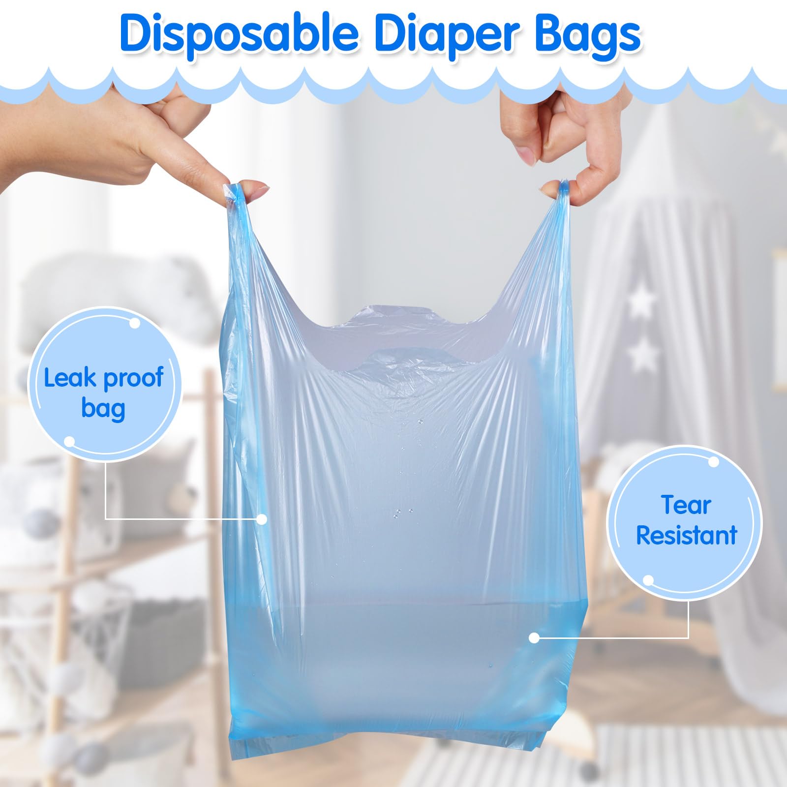 Snapklik.com : Tenceur 1800 Pcs Baby Disposable Diaper Bags Bulk ...