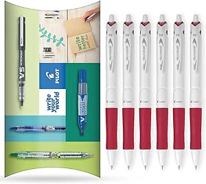 Amazon.com : Pilot Acroball Pure White Retractable Ballpoint Pen ...