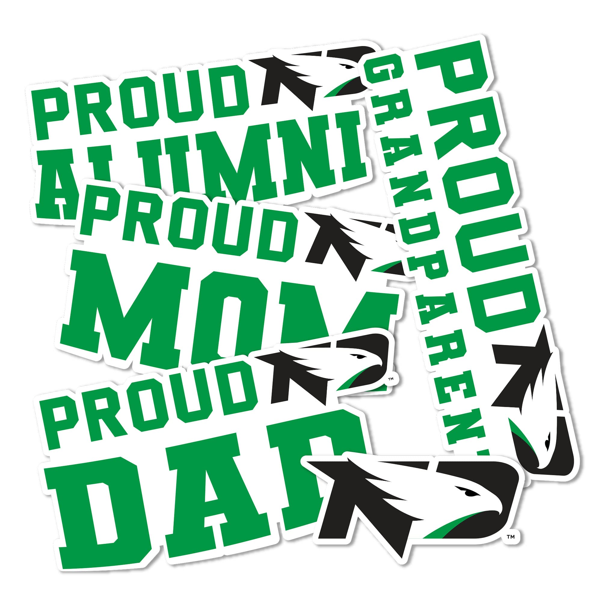 Amazon.com: Desert Cactus University of North Dakota Stickers Fighting ...