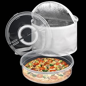 Amazon.com: Yoiemivy Pie Carrier with Lid and Handle & Insulated ...