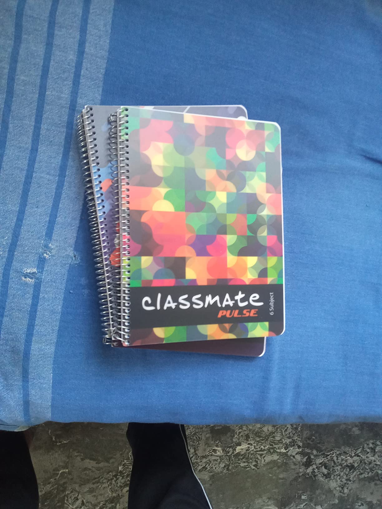 Classmate Pulse 6 Subject Spiral Notebook Single Lines Ruled (24 x 18 ...