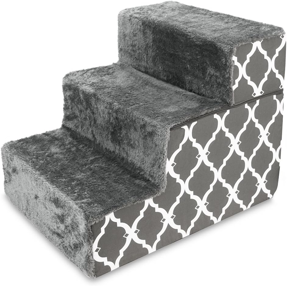 Amazon.com : Best Pet Supplies Foam Pet Steps Cover for Small Dogs and ...