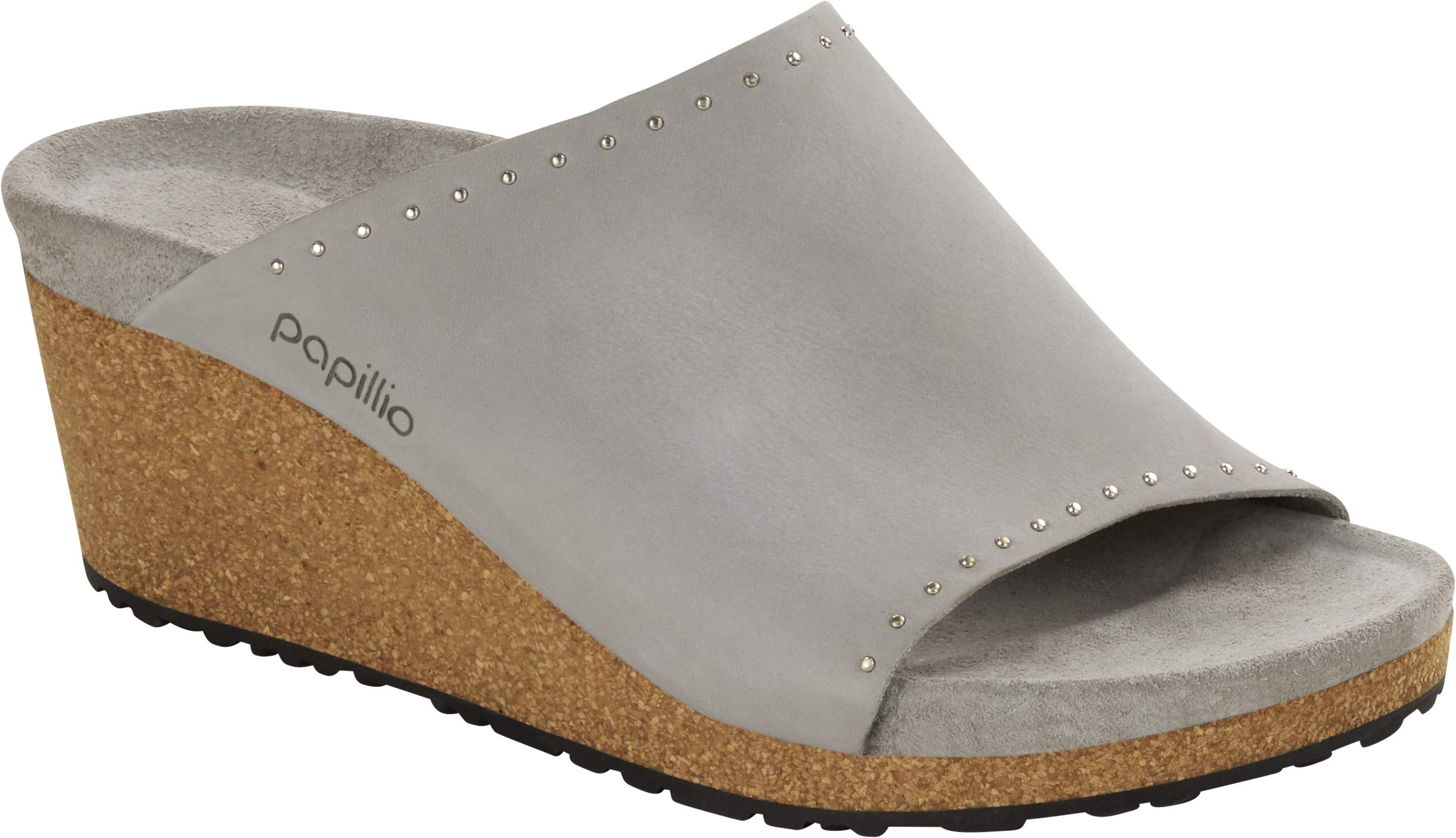 Birkenstock Papillio Namica Rivet Womens Wedge Heel Sandal | Desertcart ...