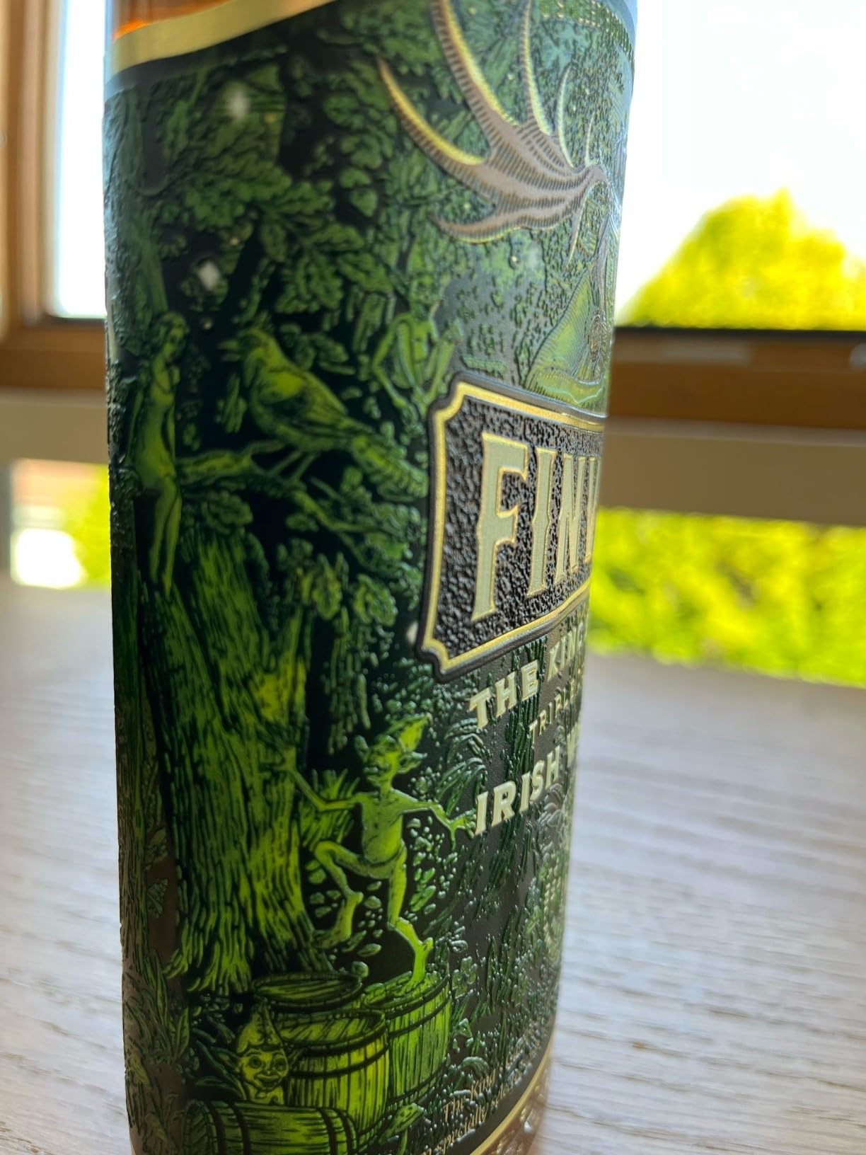 Finvara The Kings Gambit Irish Whiskey, traditionell dreifach ...