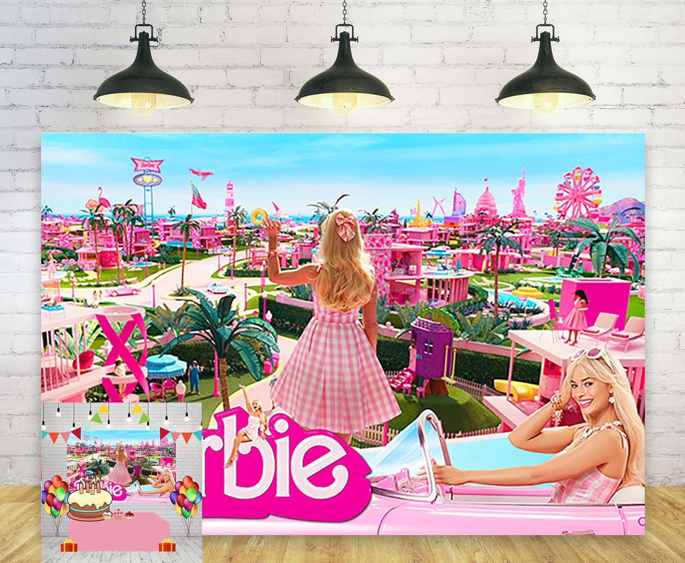 Amazon.com : Pink Backdrop for Birthday Party Decorations 2023 Girl ...